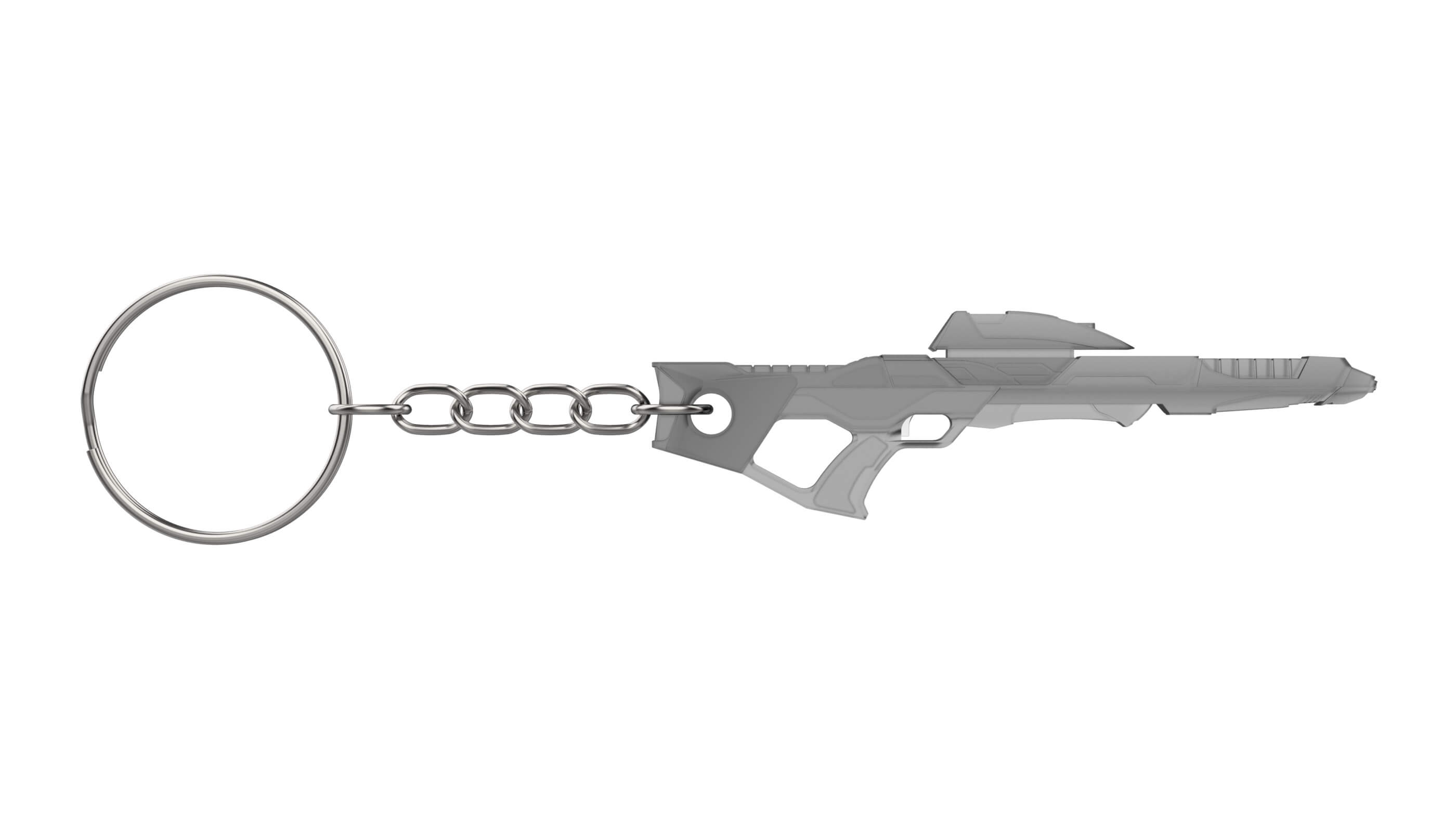 Keychain Type 3A Phaser Rifle Star Trek First Contact - 3D Model by ...