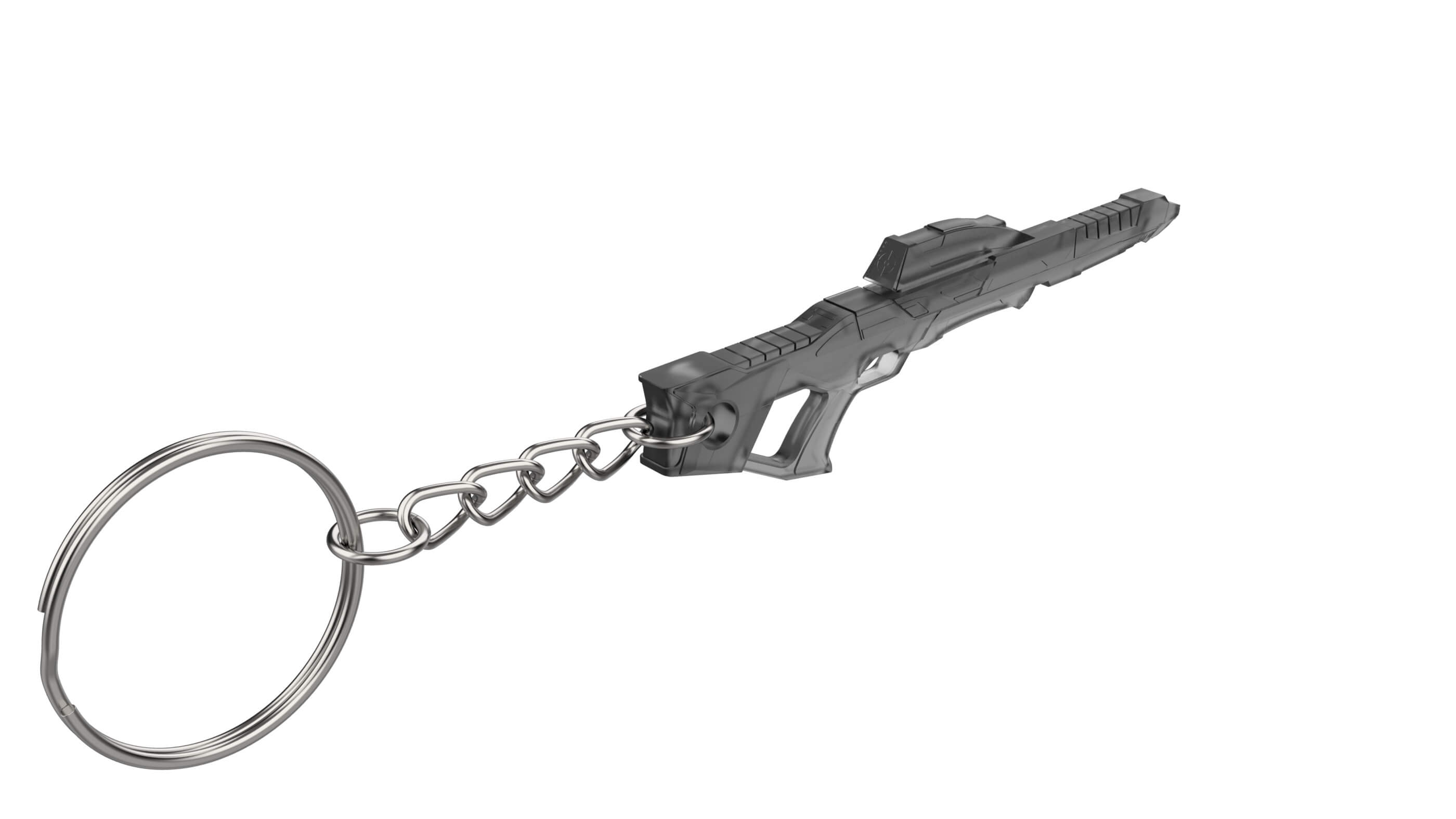 Keychain Type 3A Phaser Rifle Star Trek First Contact - 3D Model by ...
