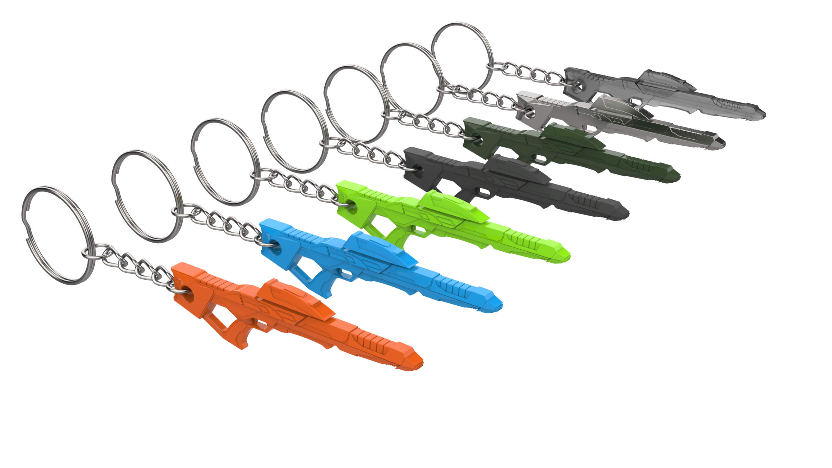 Keychain Type 3A Phaser Rifle Star Trek First Contact - 3D Model by ...