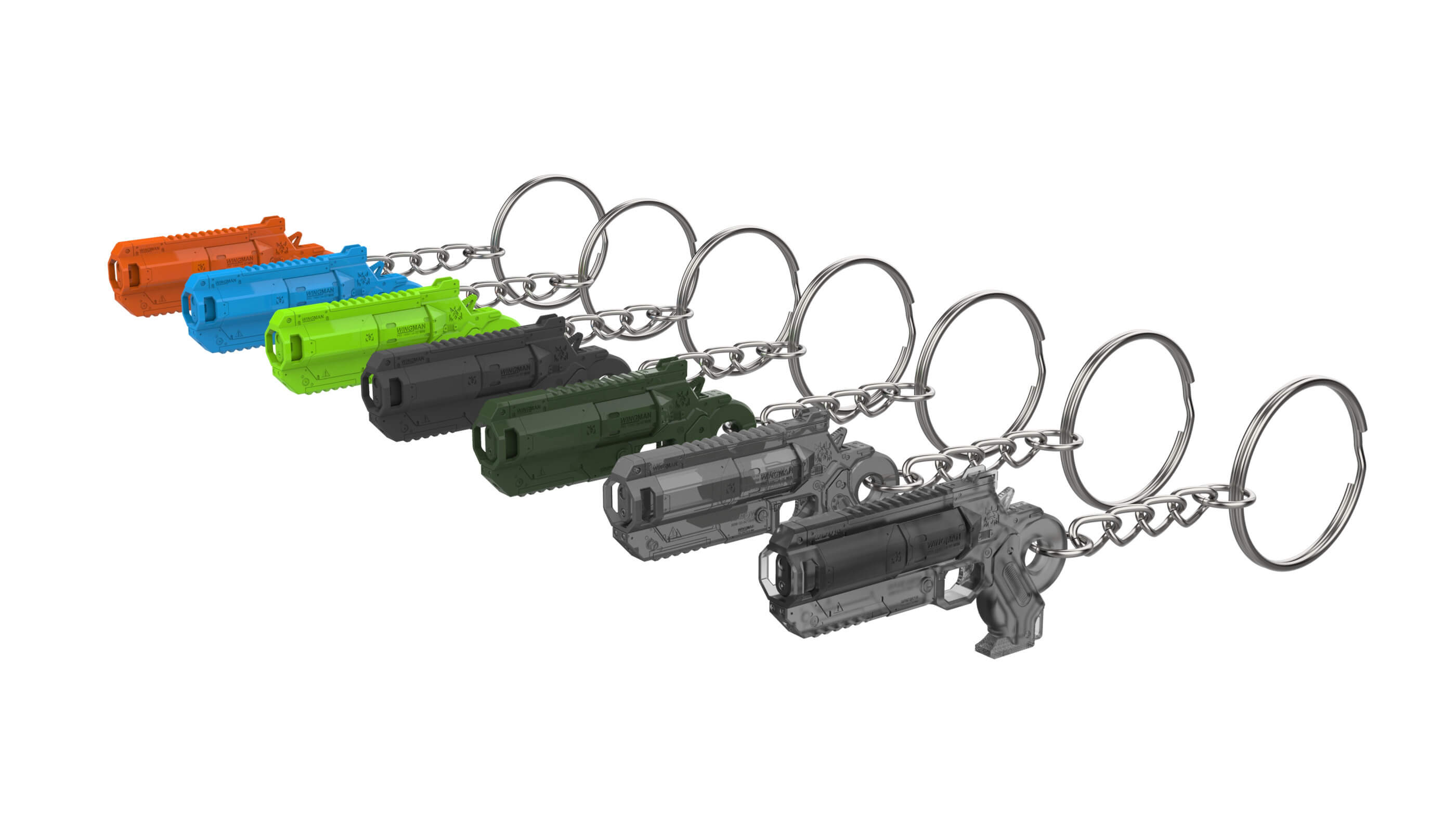 Keychain Wingman Apex - 3D Model by MakerLab