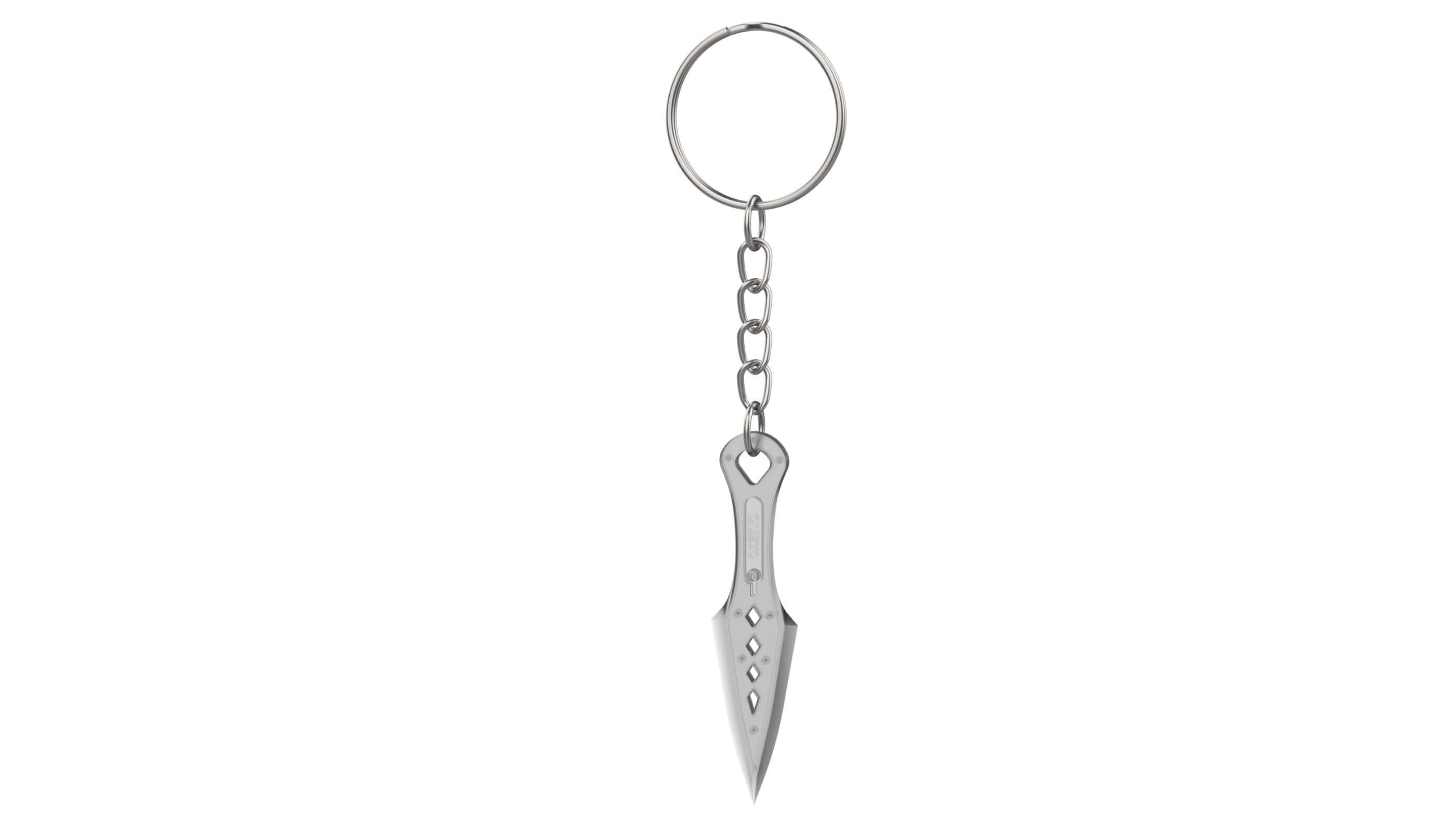 Keychain Wrath Kunai Knife Apex - 3D Print Model by MakerLab