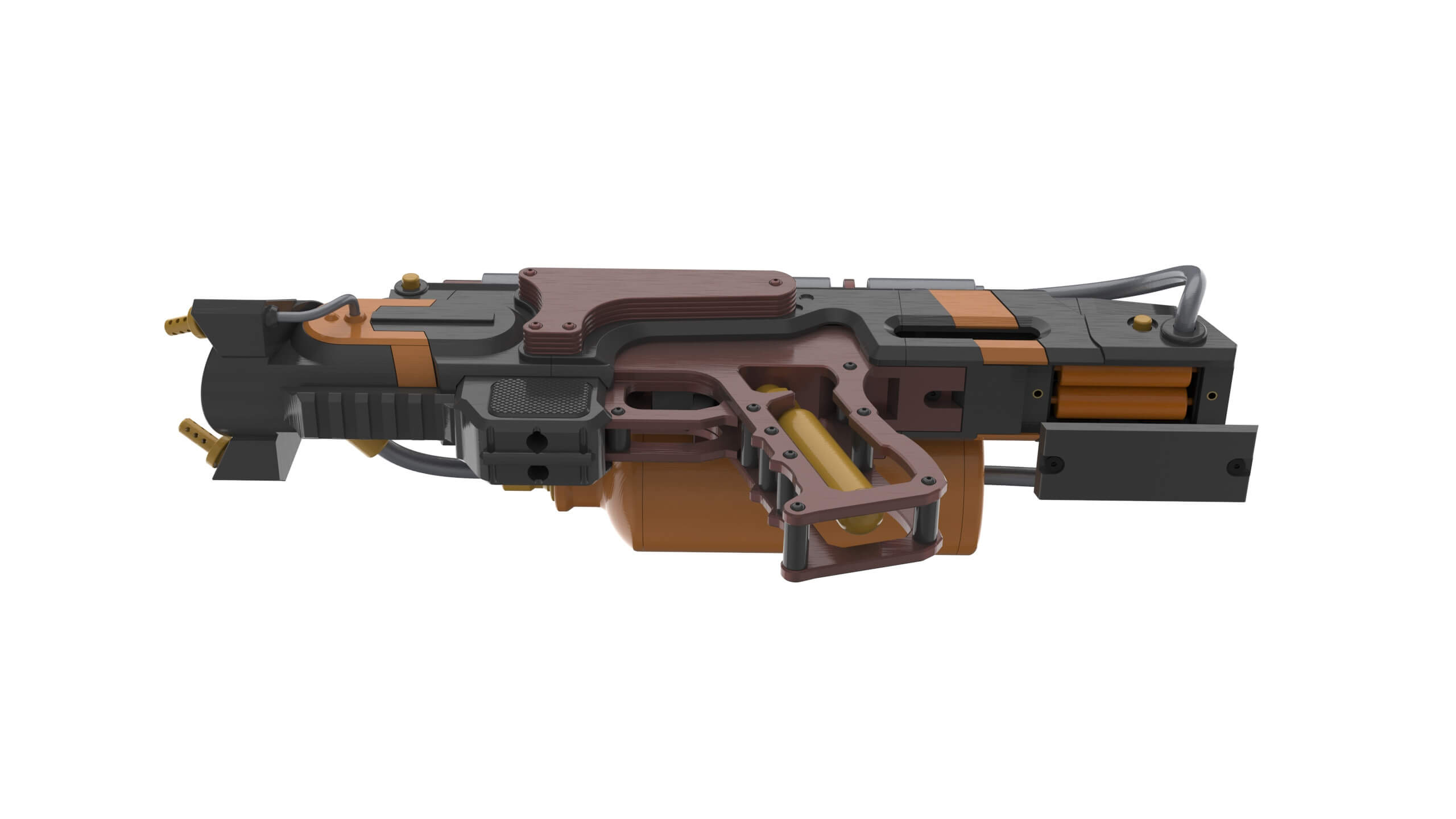 Legends of Tomorrow Cold Gun and Flame Gun Bundle - 3D Model by MakerLab