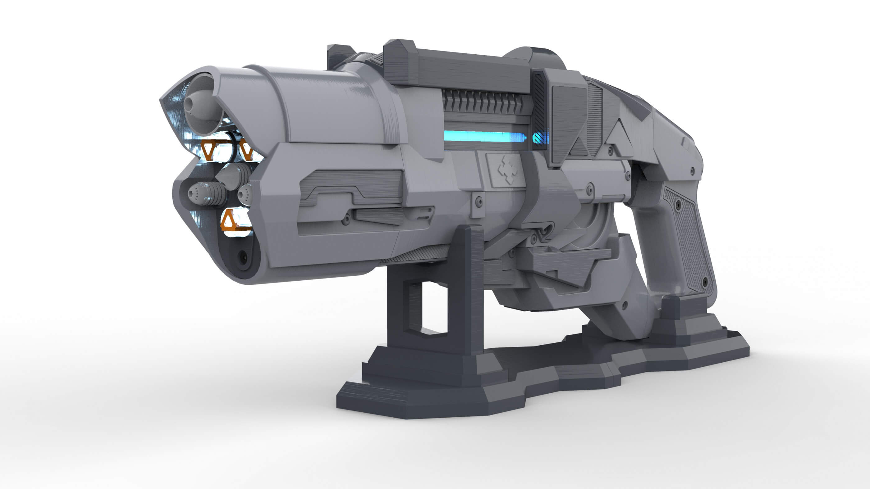 Legends of Tomorrow Cold Gun and Flame Gun Bundle - 3D Model by MakerLab