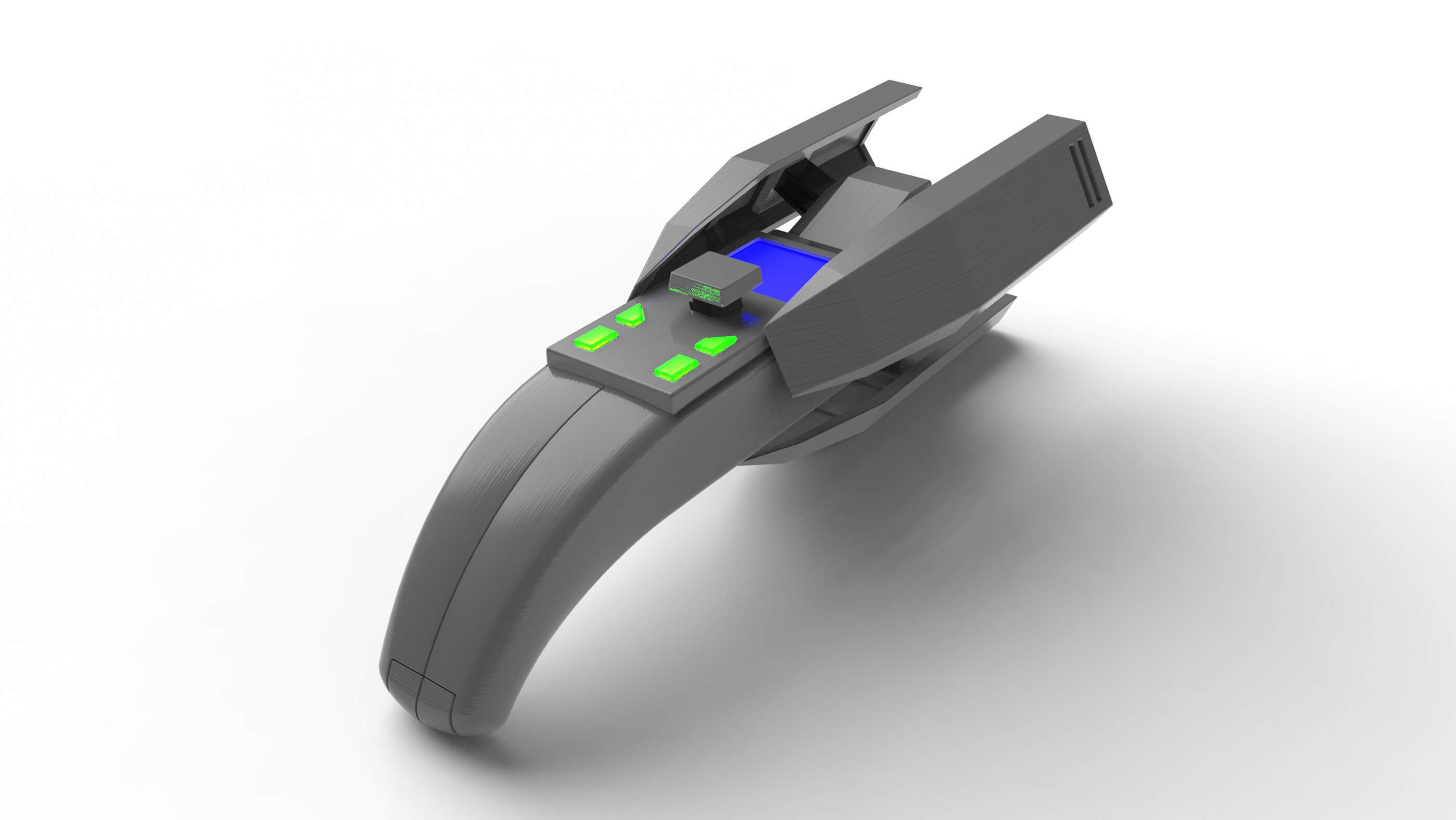 Justice League Lex Luthor Quantum Device - 3D Model by MakerLab