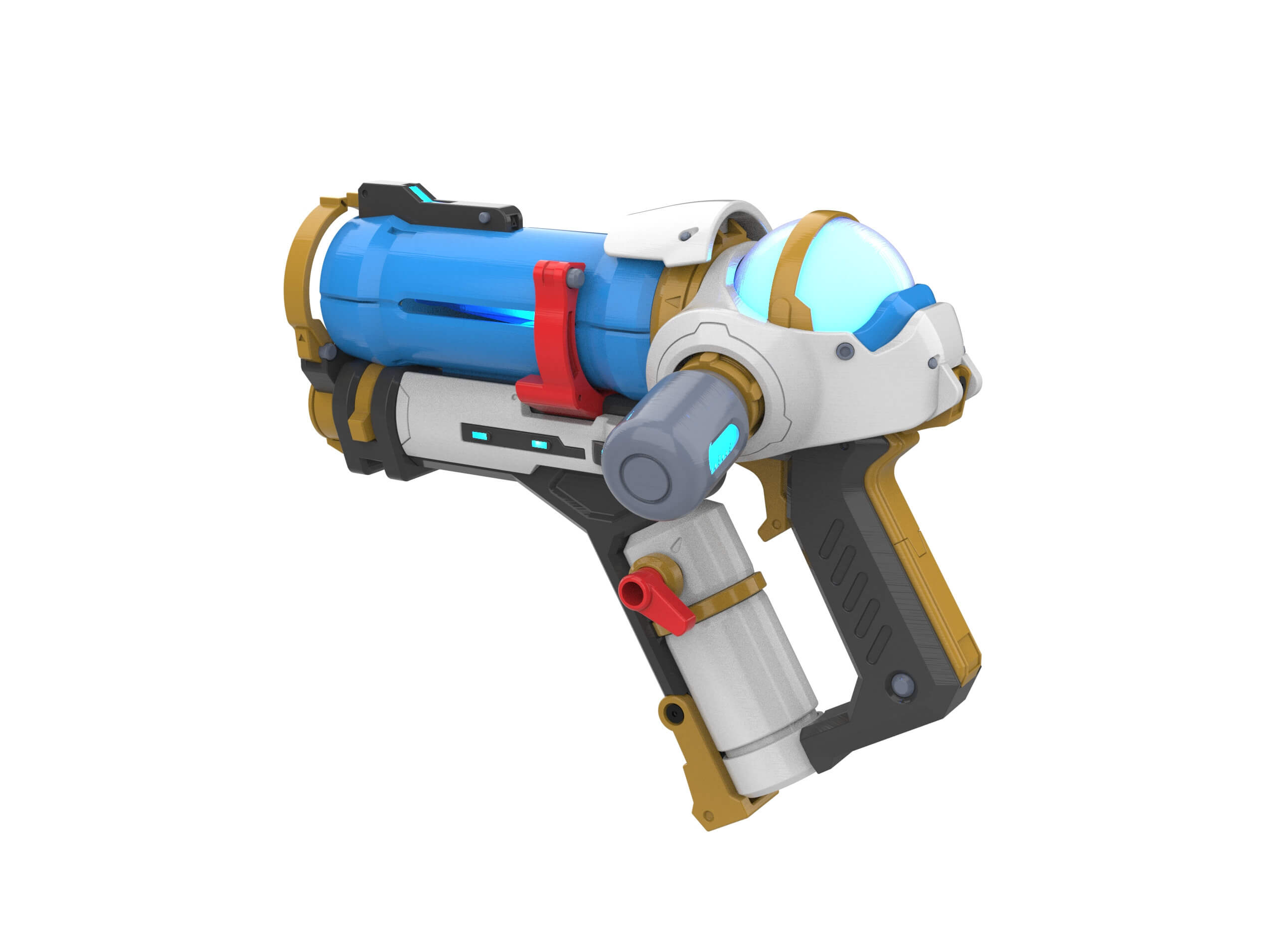 Overwatch Mei Blaster - 3D Print Model by MakerLab