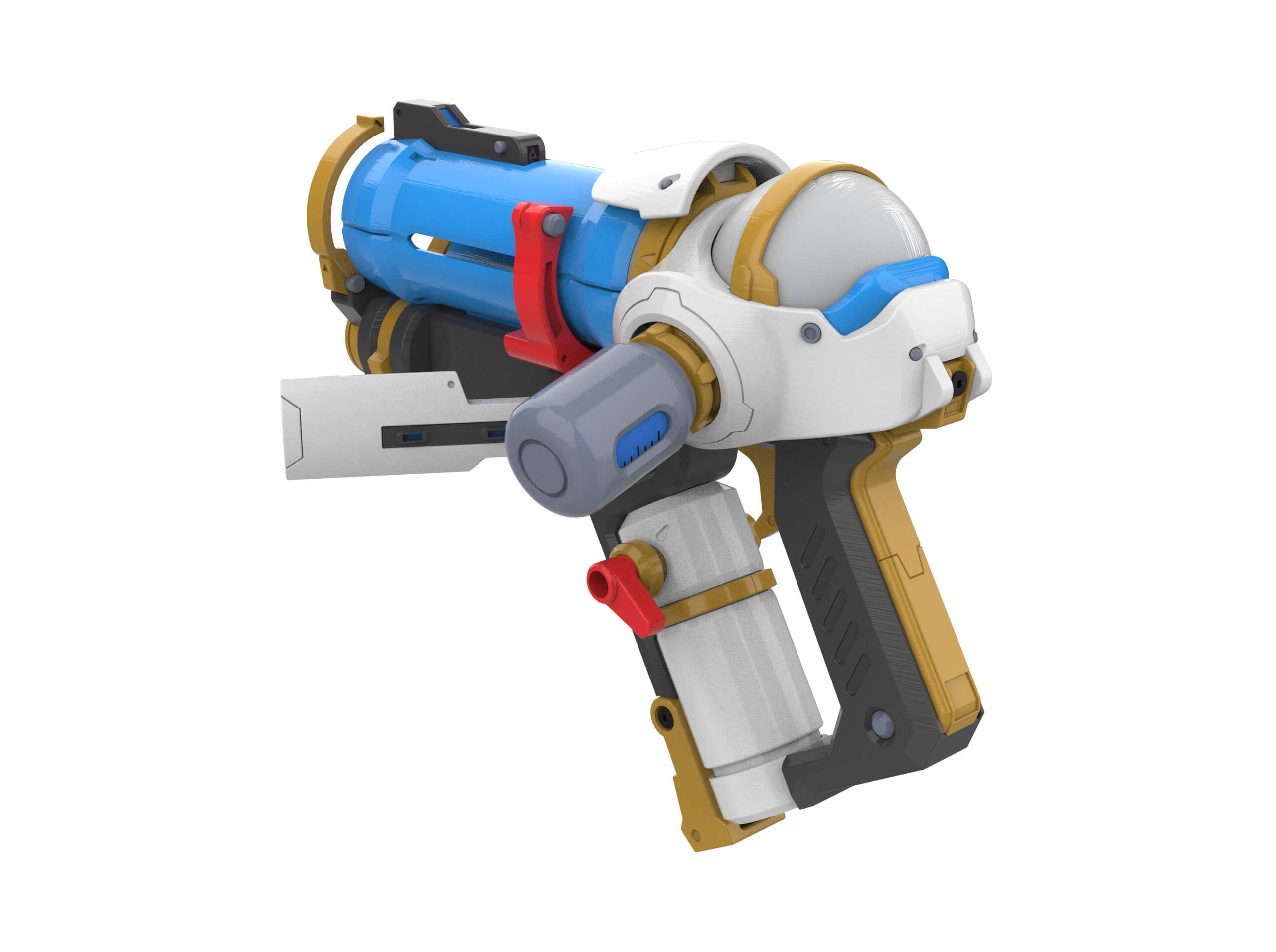 Overwatch Mei Blaster - 3D Print Model by MakerLab