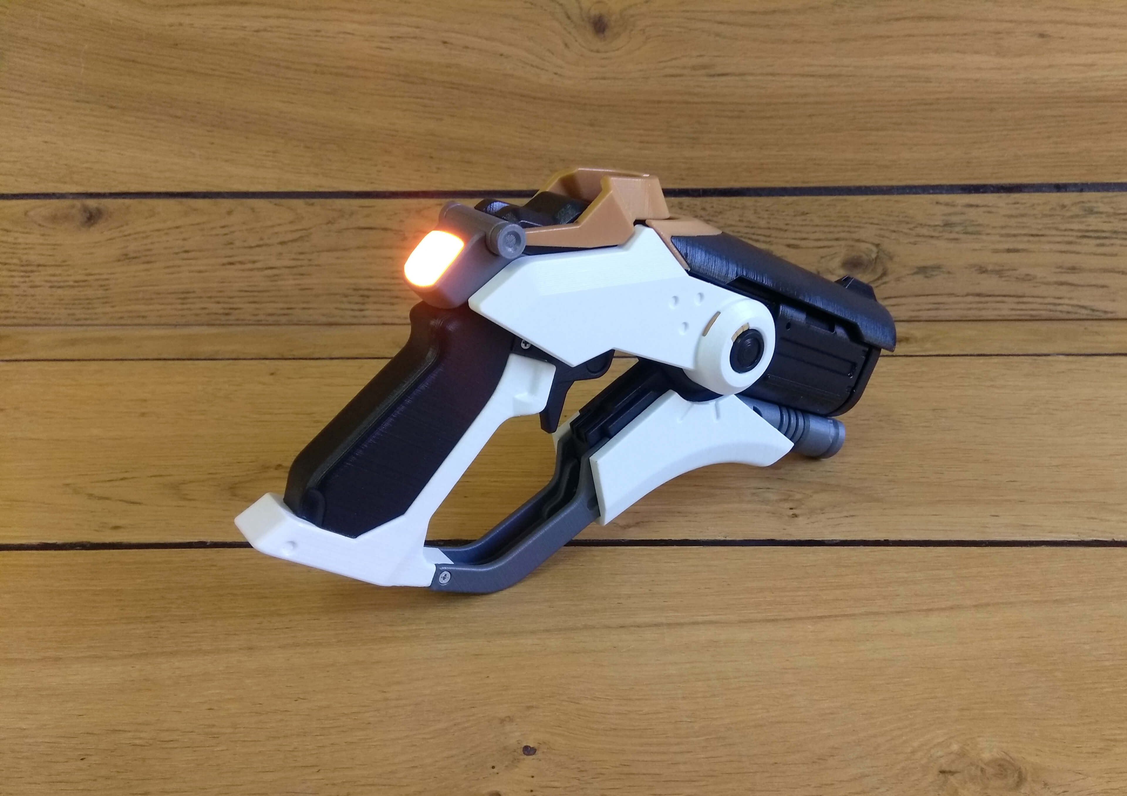 Overwatch Mercy Blaster 3 Skins - 3D Model by MakerLab