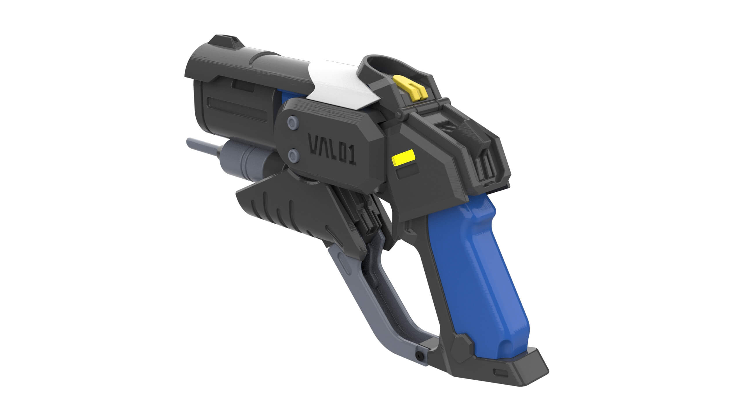 Overwatch Mercy Blaster Combat Medic Ziegler Skin - 3D Model by MakerLab