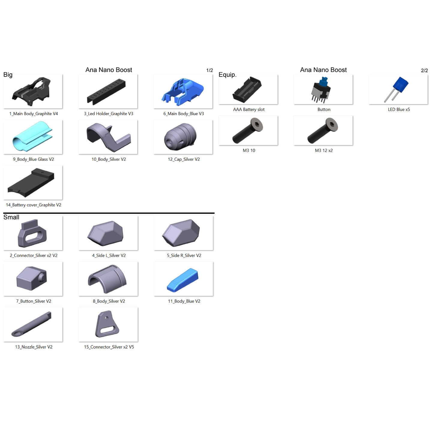 Overwatch 15 Printable Models Collection Part 1 - 3D Model by MakerLab