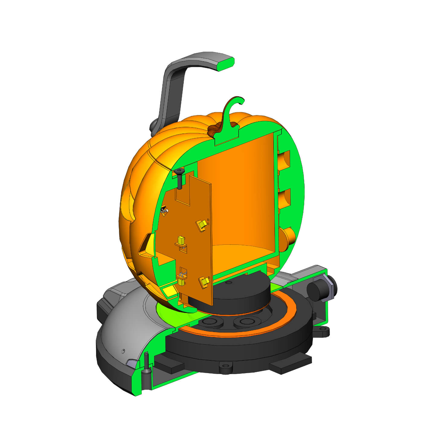 Overwatch Ana Pumpkin Loot Box - STL OBJ CAD Commercial 3D Model by ...