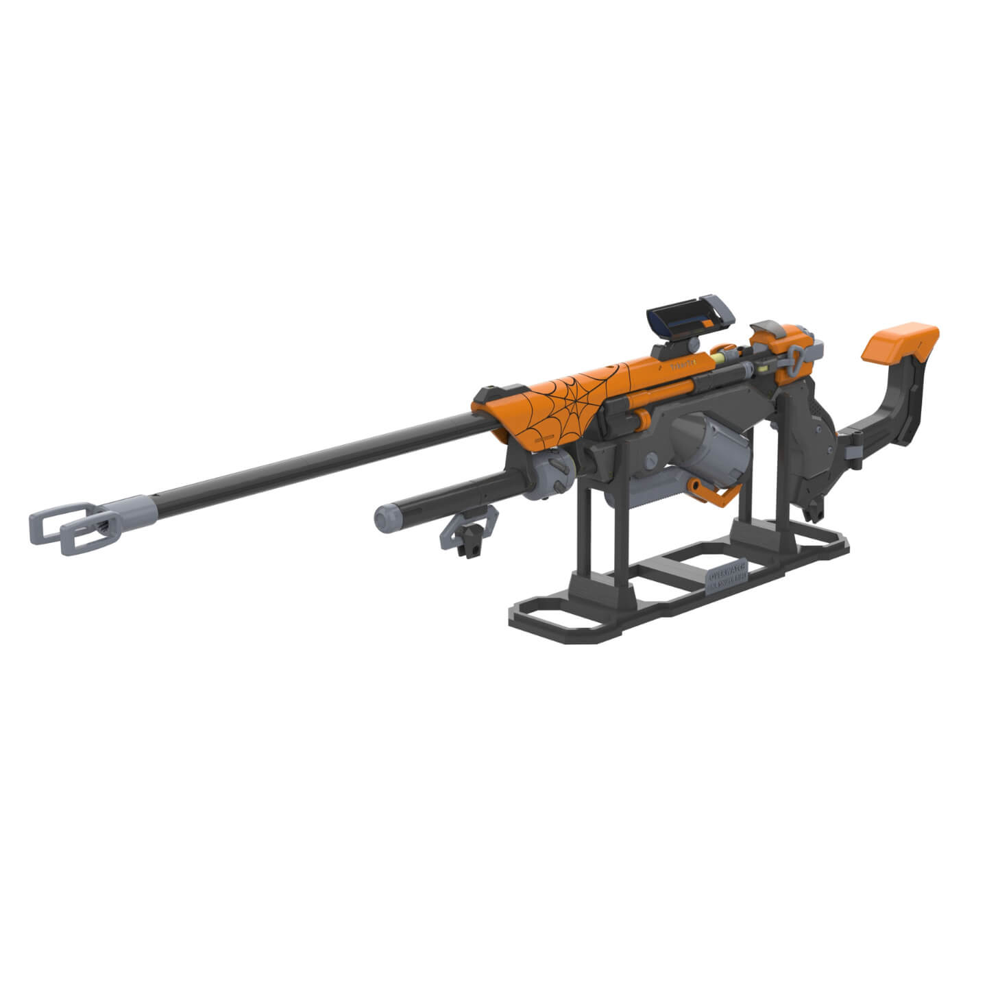 Overwatch Ana Sniper Rifle - 3 Skins STL OBJ CAD Commercial 3D Model by ...