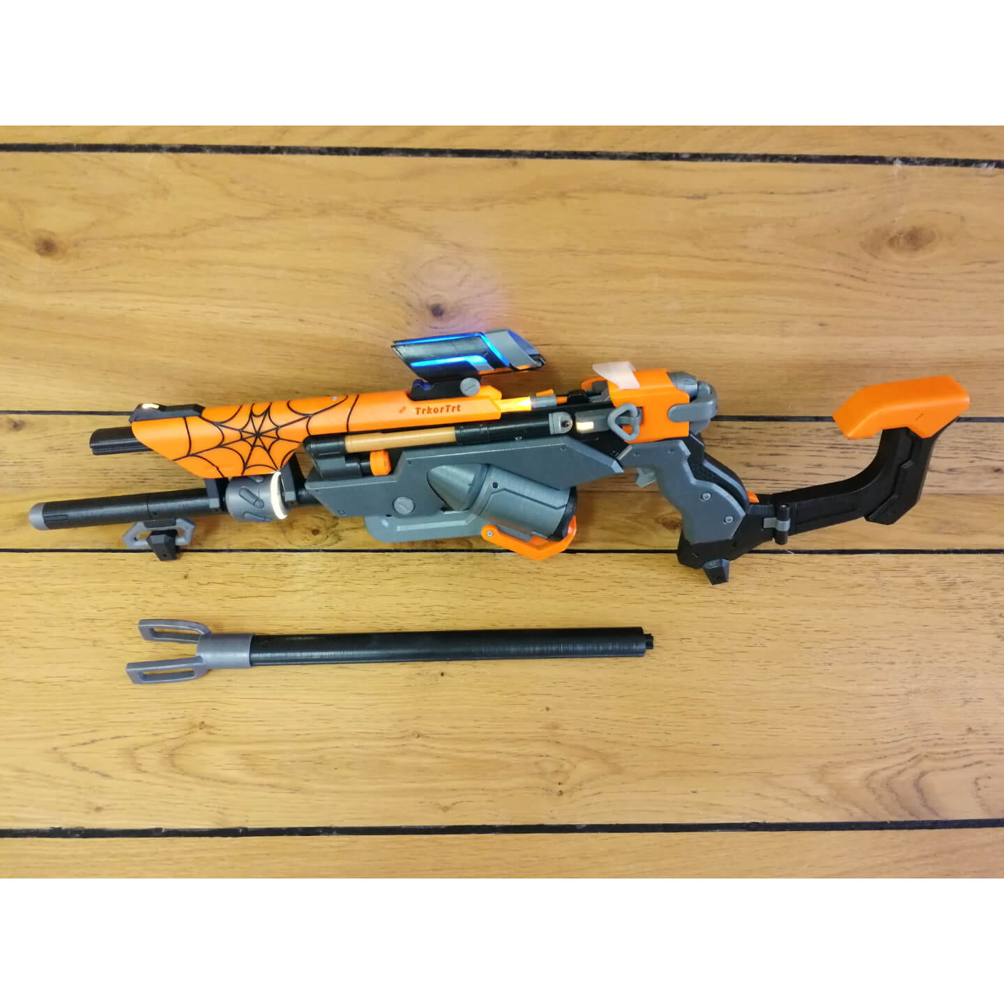 Overwatch Ana Sniper Rifle - 3 Skins STL OBJ CAD Commercial 3D Model by ...