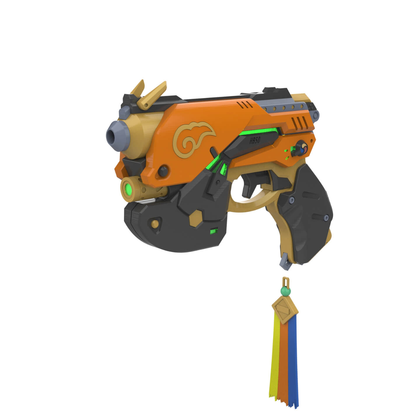 Overwatch DVa Blaster Palaquin Skin - STL OBJ CAD Commercial 3D Model ...