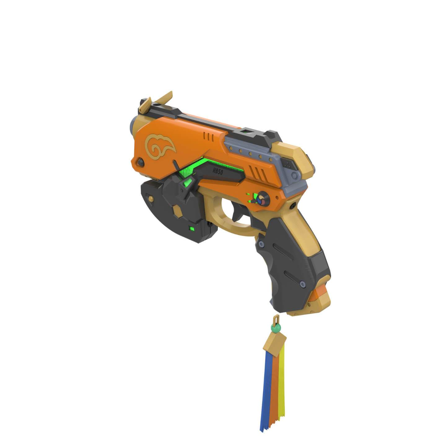 Overwatch DVa Blaster Palaquin Skin - STL OBJ CAD Commercial 3D Model ...