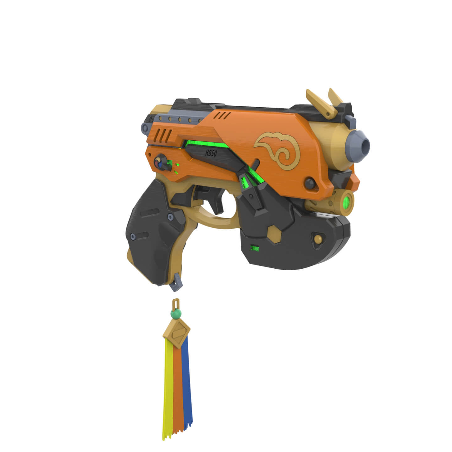 Overwatch DVa Blaster Palaquin Skin - STL OBJ CAD Commercial 3D Model ...