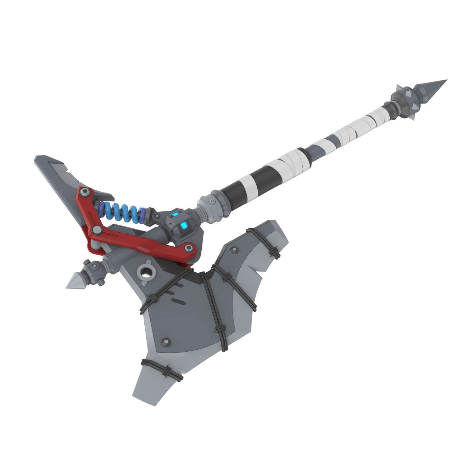 Overwatch Junker Queen Axe - 3D Model by MakerLab
