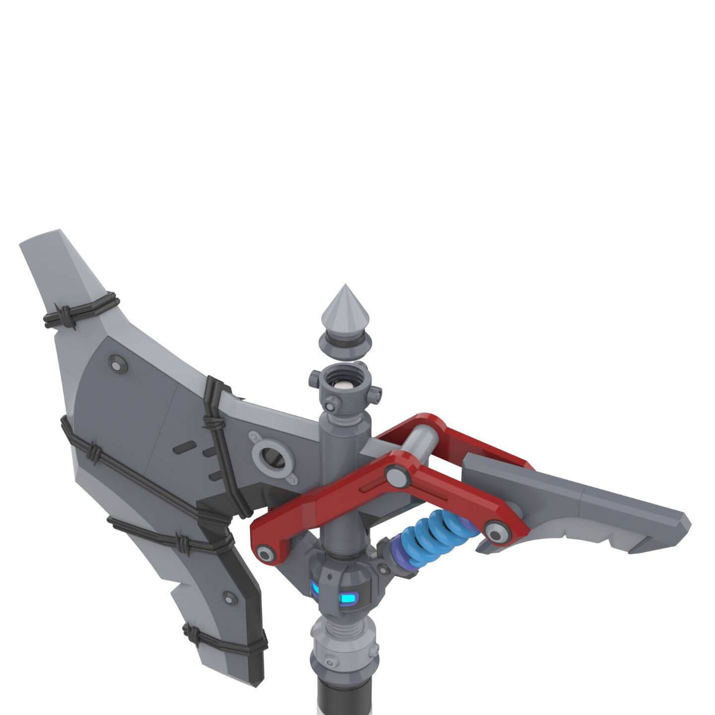 Overwatch Junker Queen Axe - 3D Model by MakerLab