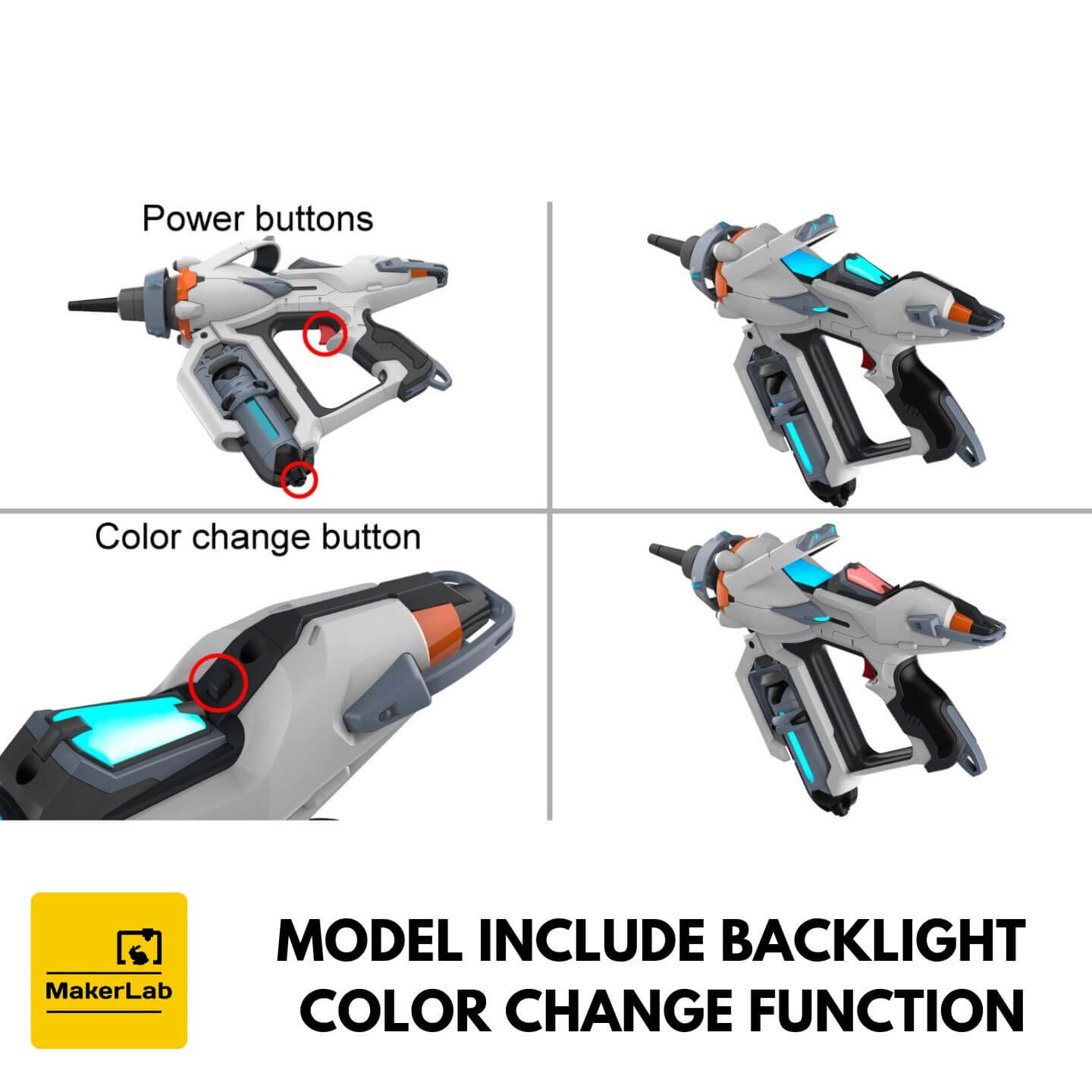 Overwatch Juno Mediblaster - Printable Stl - Personal Use 3D Model by ...