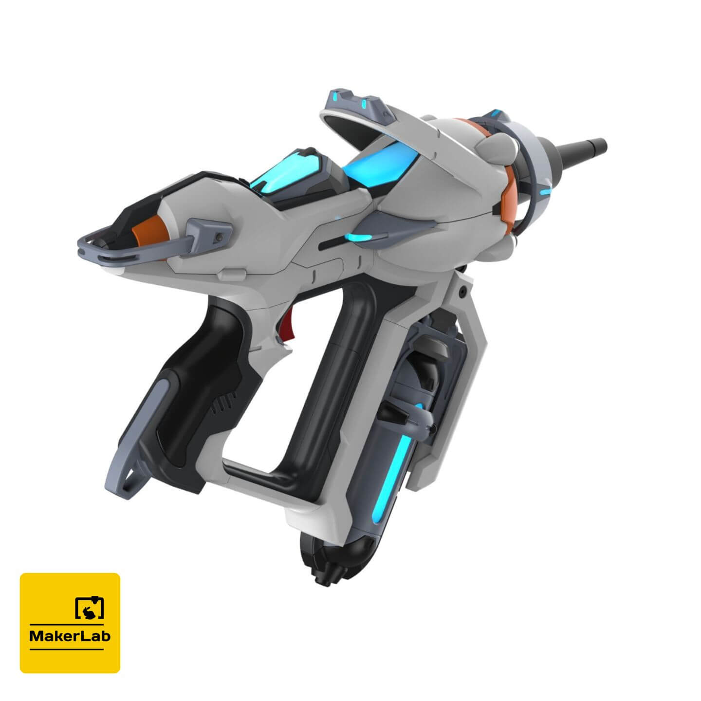 Overwatch Juno Mediblaster - STL CAD OBJ - Commercial Use 3D Model by ...