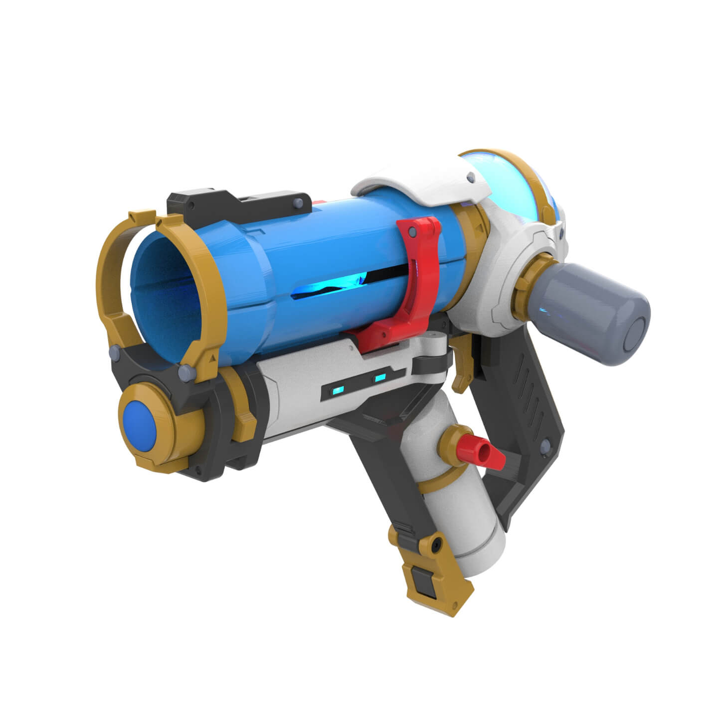 Overwatch Mei Blaster - STL OBJ CAD Bundle - Commercial Use 3D Model by ...