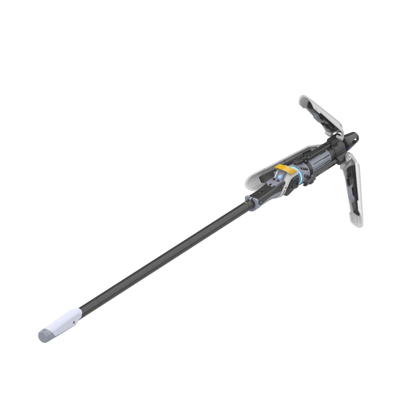 Overwatch Mercy Caduceus Staff - STL OBJ CAD Commercial 3D Model by ...