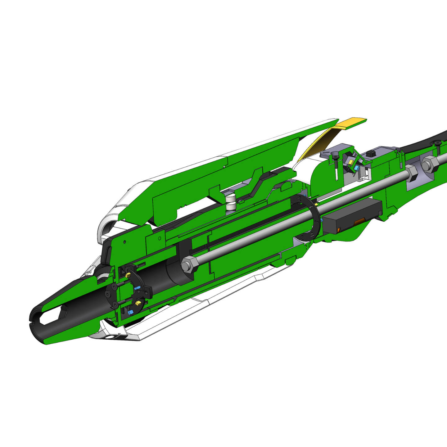 Overwatch Mercy Caduceus Staff - STL OBJ CAD Commercial 3D Model by ...