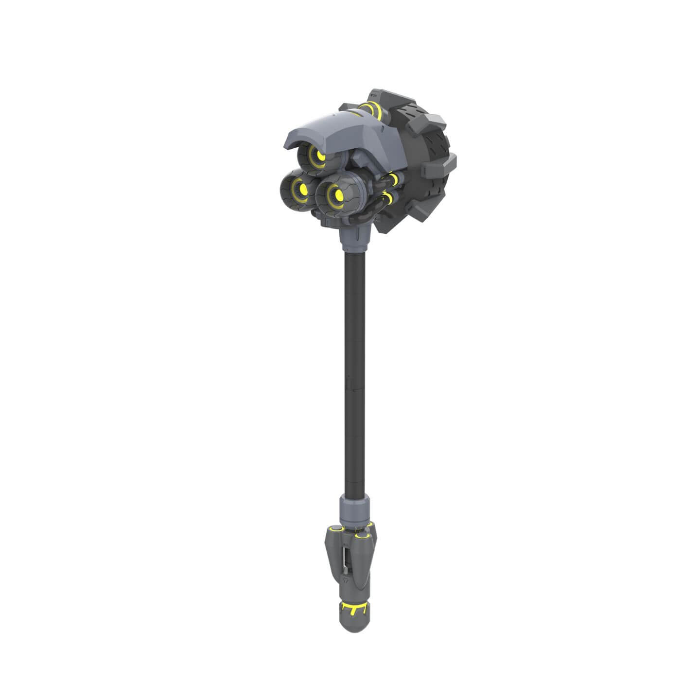 Overwatch Reinhardt Rocket Hammer - 3D Model by MakerLab