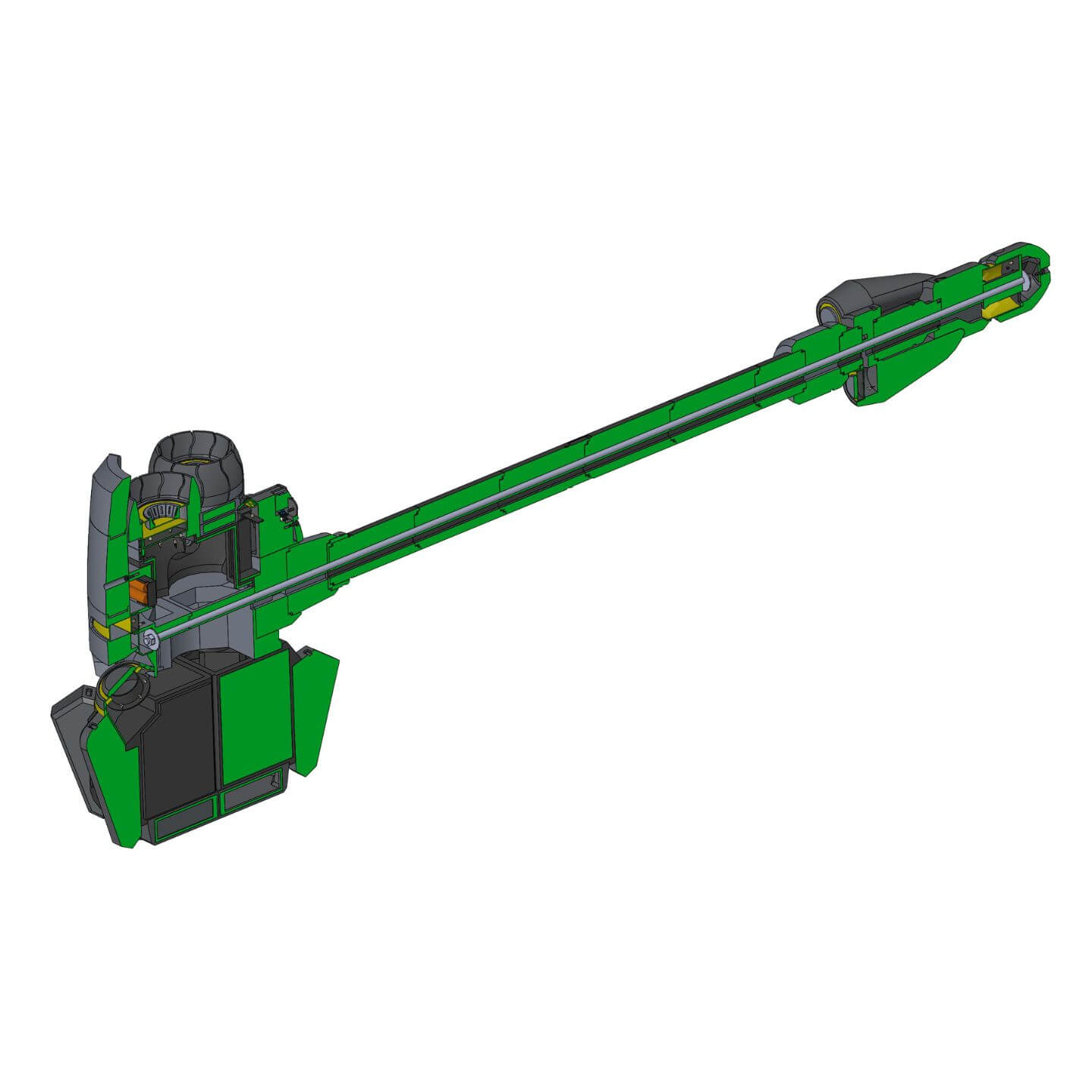 Overwatch Reinhardt Rocket Hammer - 3D Model by MakerLab