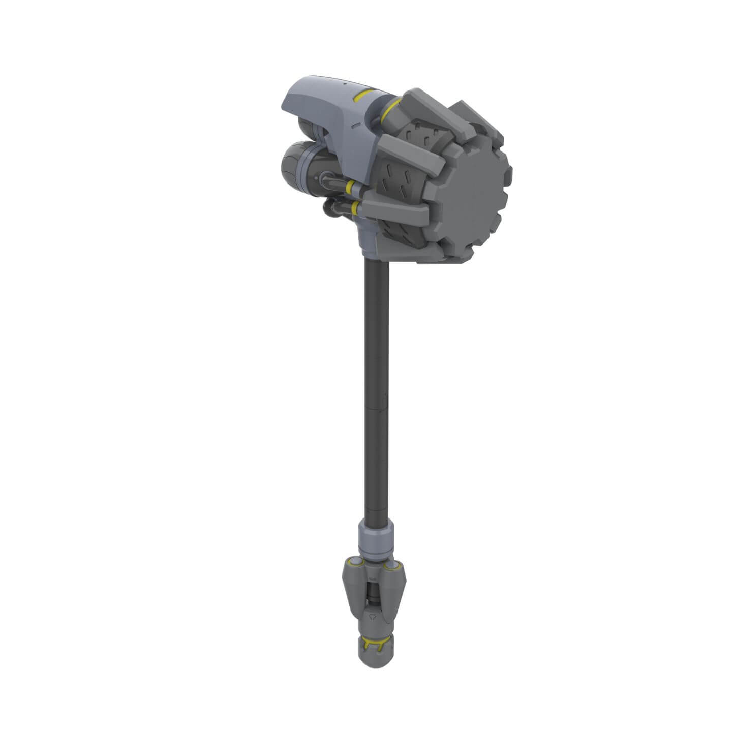 Overwatch Reinhardt Rocket Hammer - Stl OBJ CAD Commercial 3D Model by ...