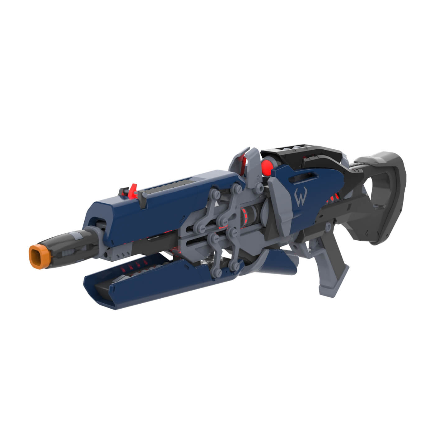 Overwatch Rifles Bundle - 3 Models - Commercial Use 3D Model by MakerLab