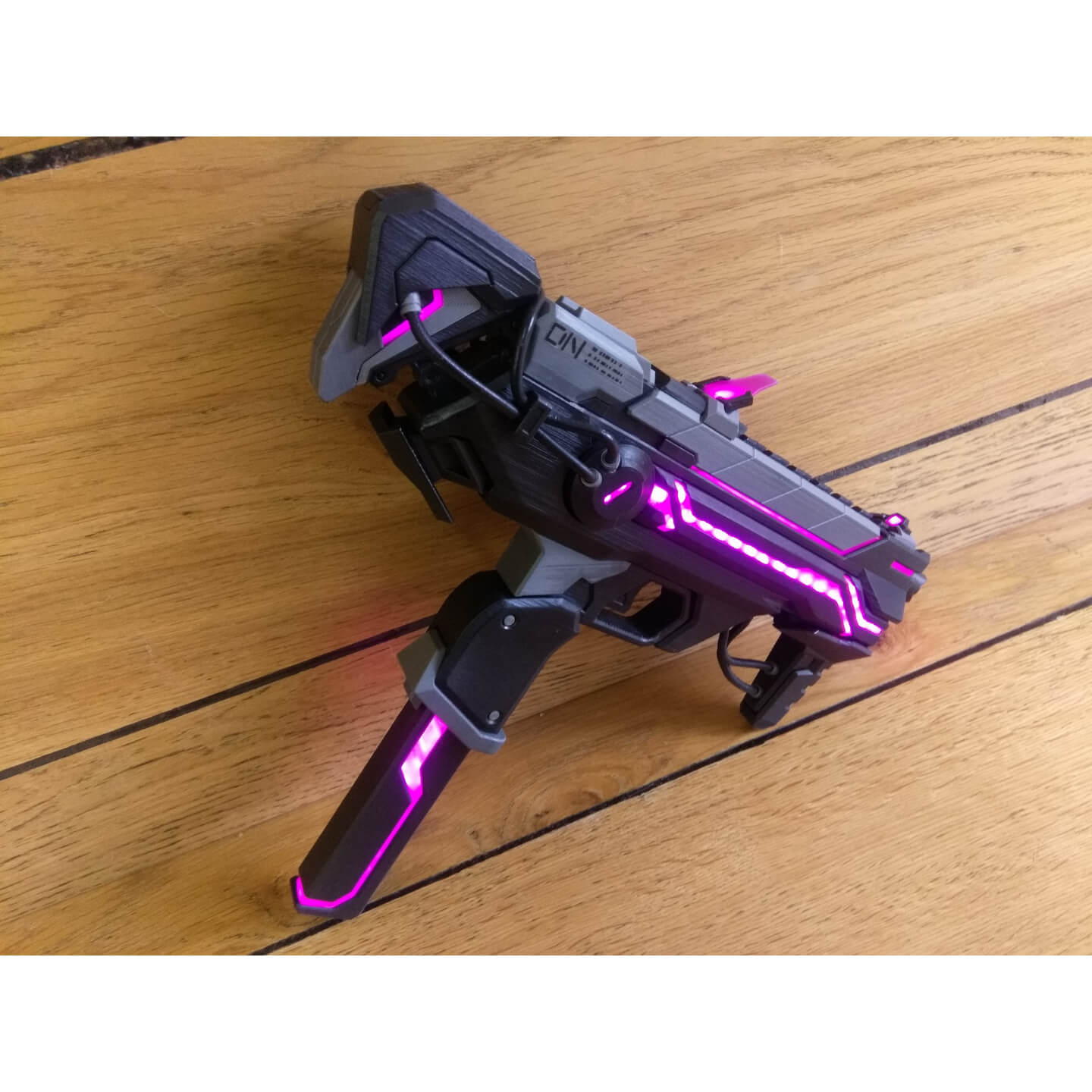 Overwatch Sombra Blaster Augmented Skin - STL OBJ CAD bundle 3D Model ...