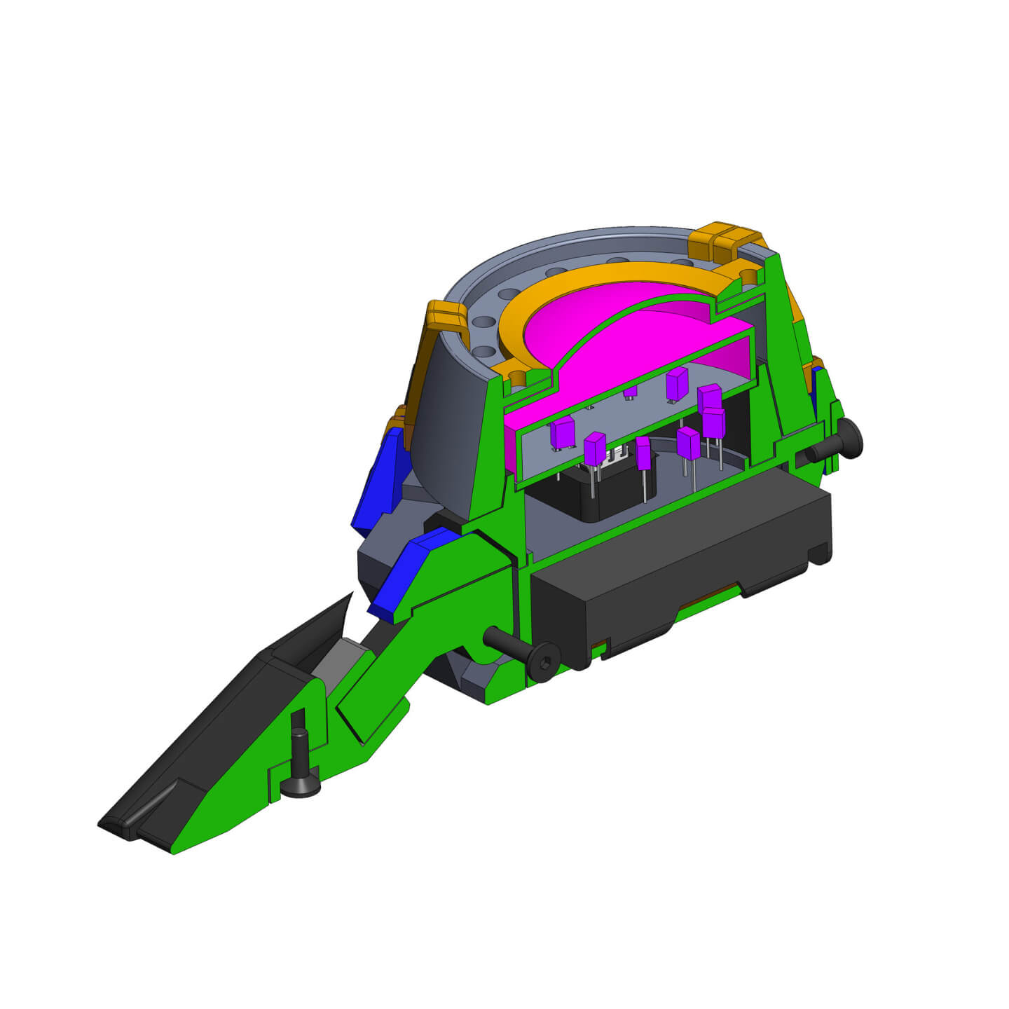 Overwatch Sombra Translocator - STL OBJ CAD - Commercial 3D Print Model ...