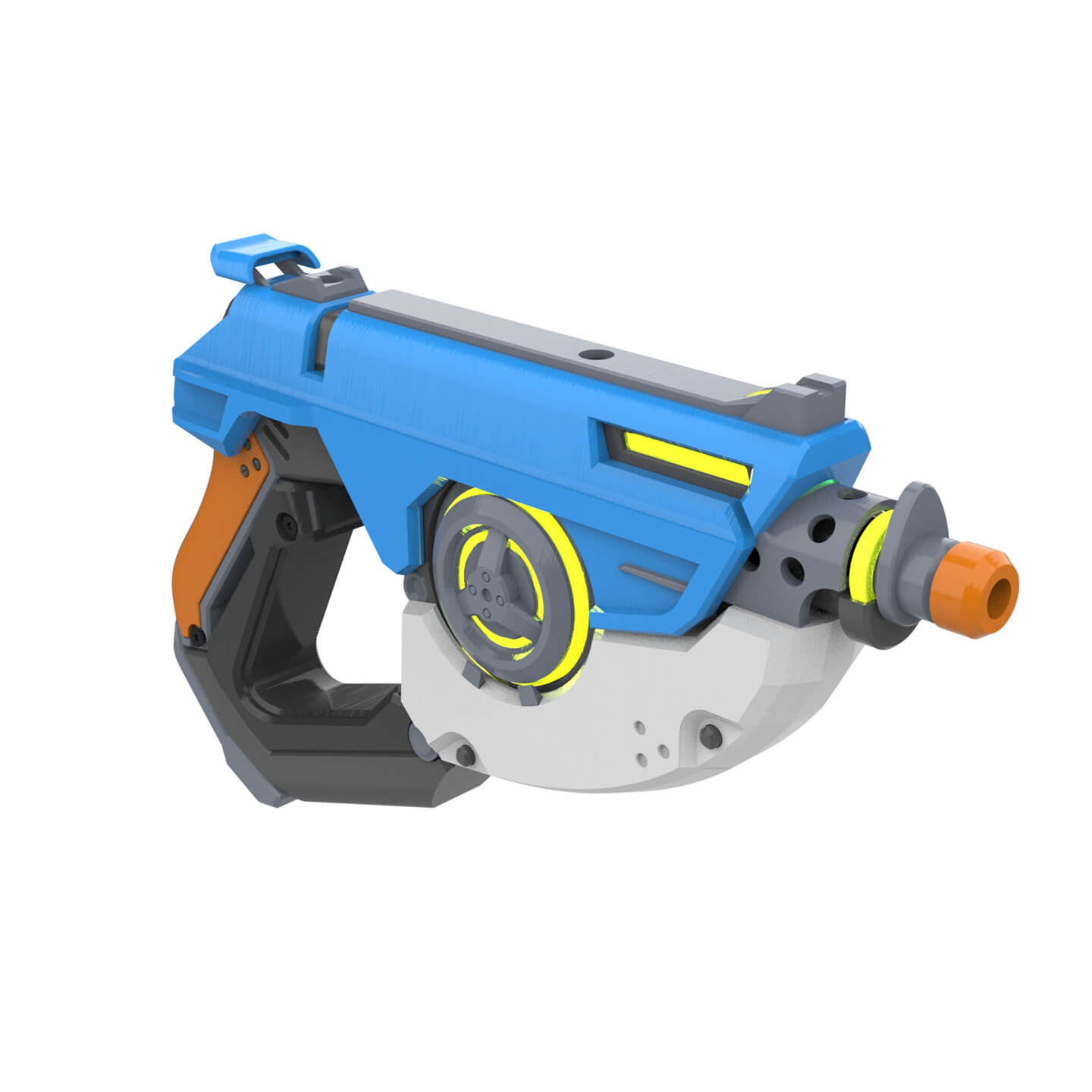 Overwatch Tracer Blaster Mach T Skin - STL OBJ CAD Bundle 3D Model by ...