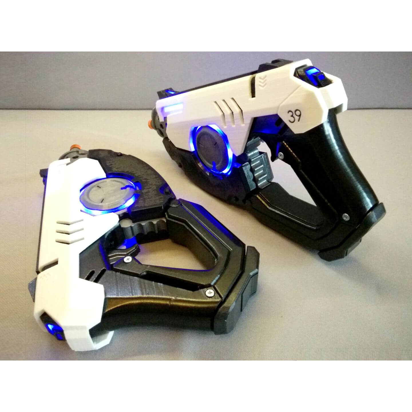 Overwatch Tracer Blaster Original Skin - STL OBJ CAD Bundle 3D Model by ...