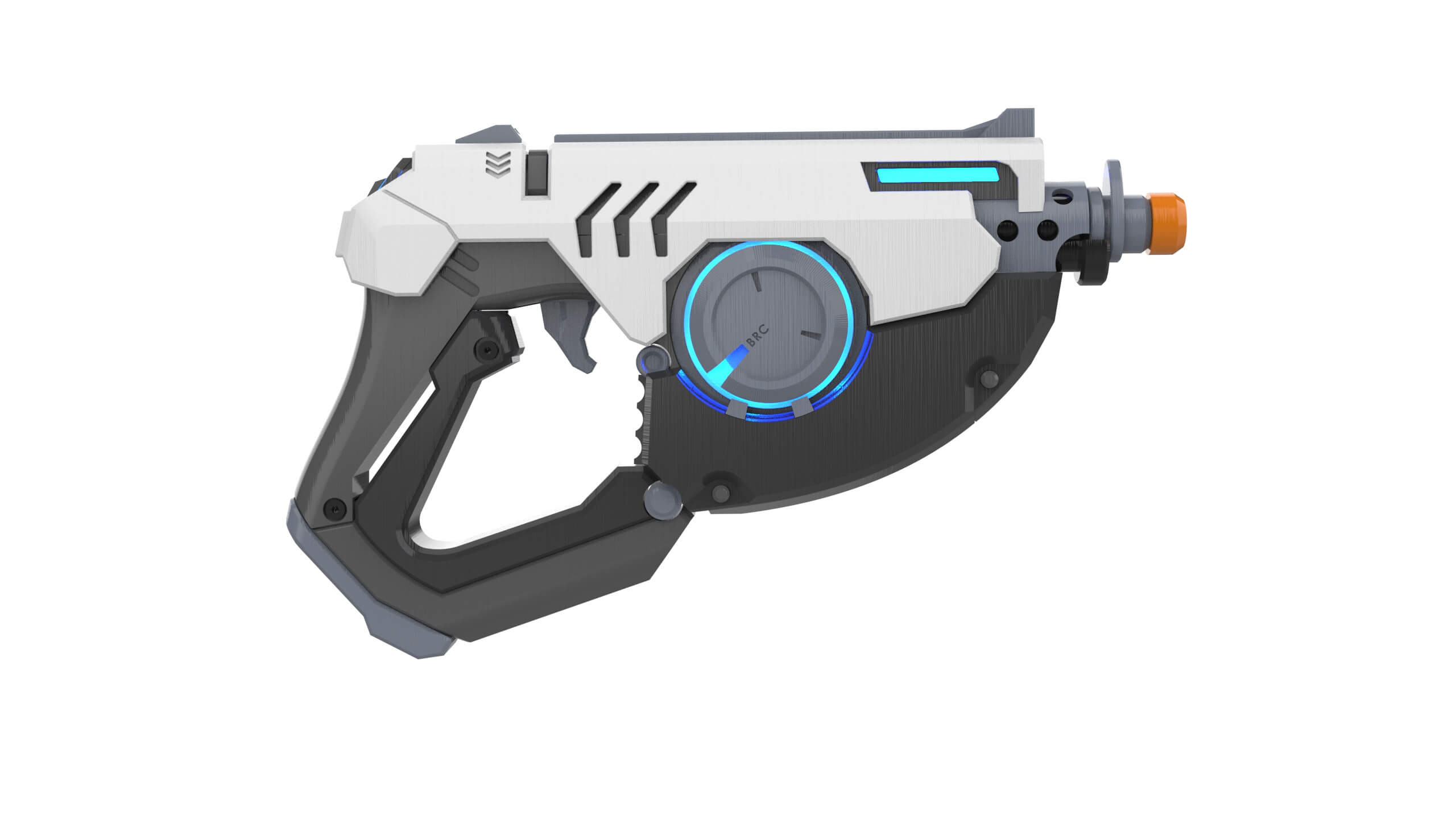 Overwatch Tracer Blaster Original Skin - 3D Model by MakerLab