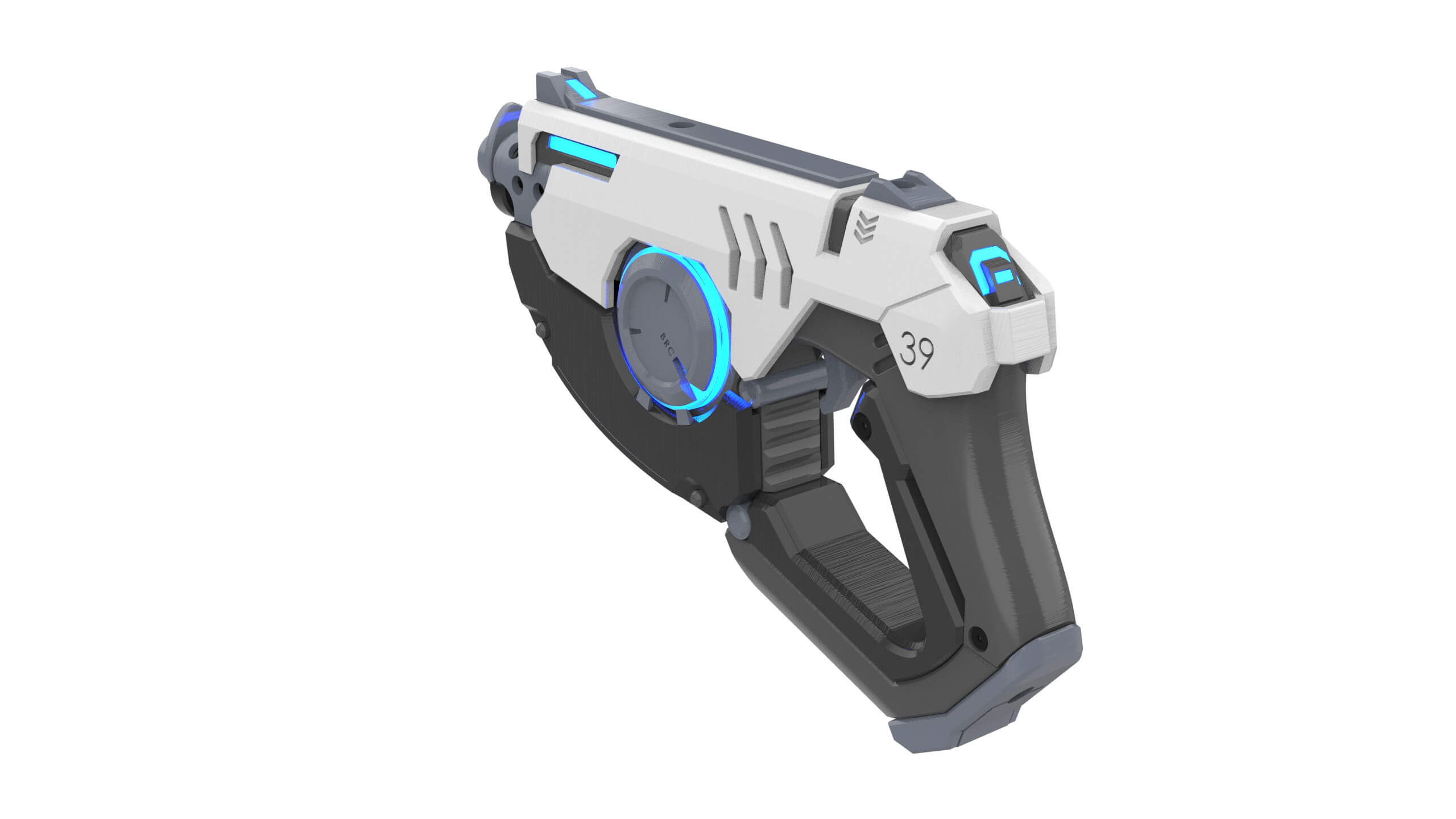 Overwatch Tracer Blaster Original Skin - 3D Model by MakerLab