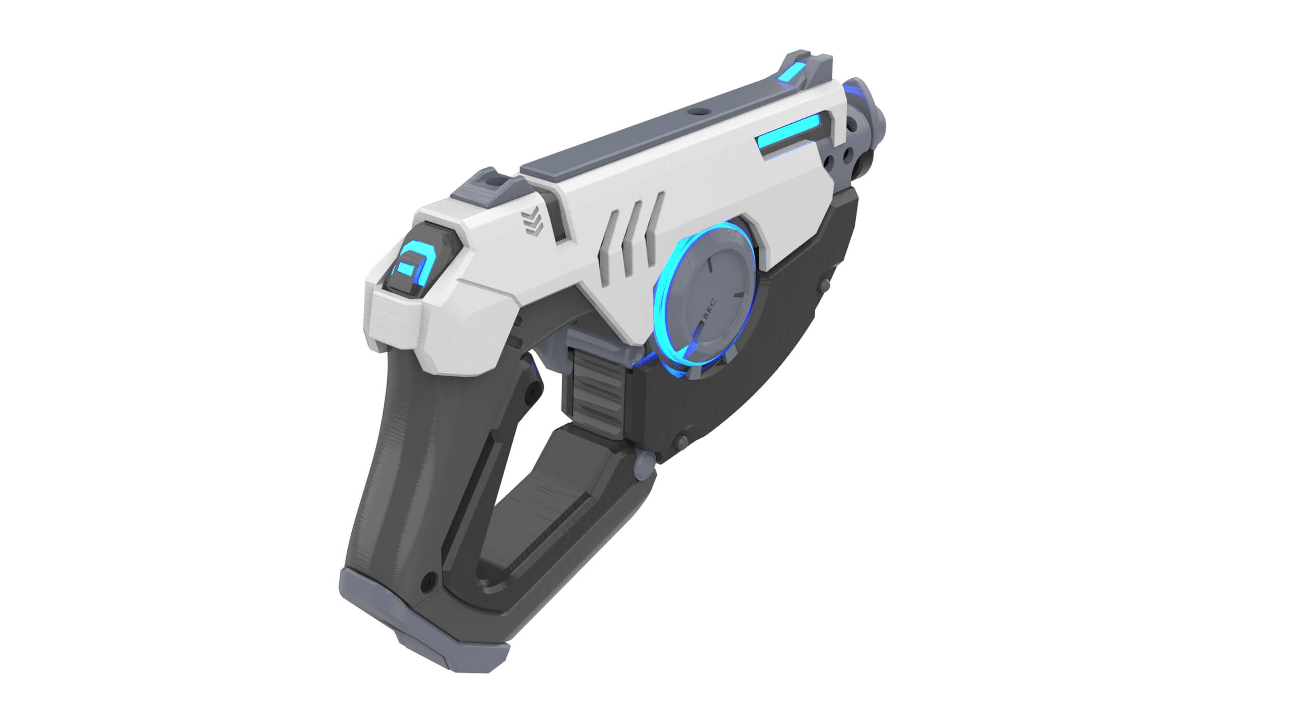 Overwatch Tracer Blaster Original Skin - 3D Model by MakerLab