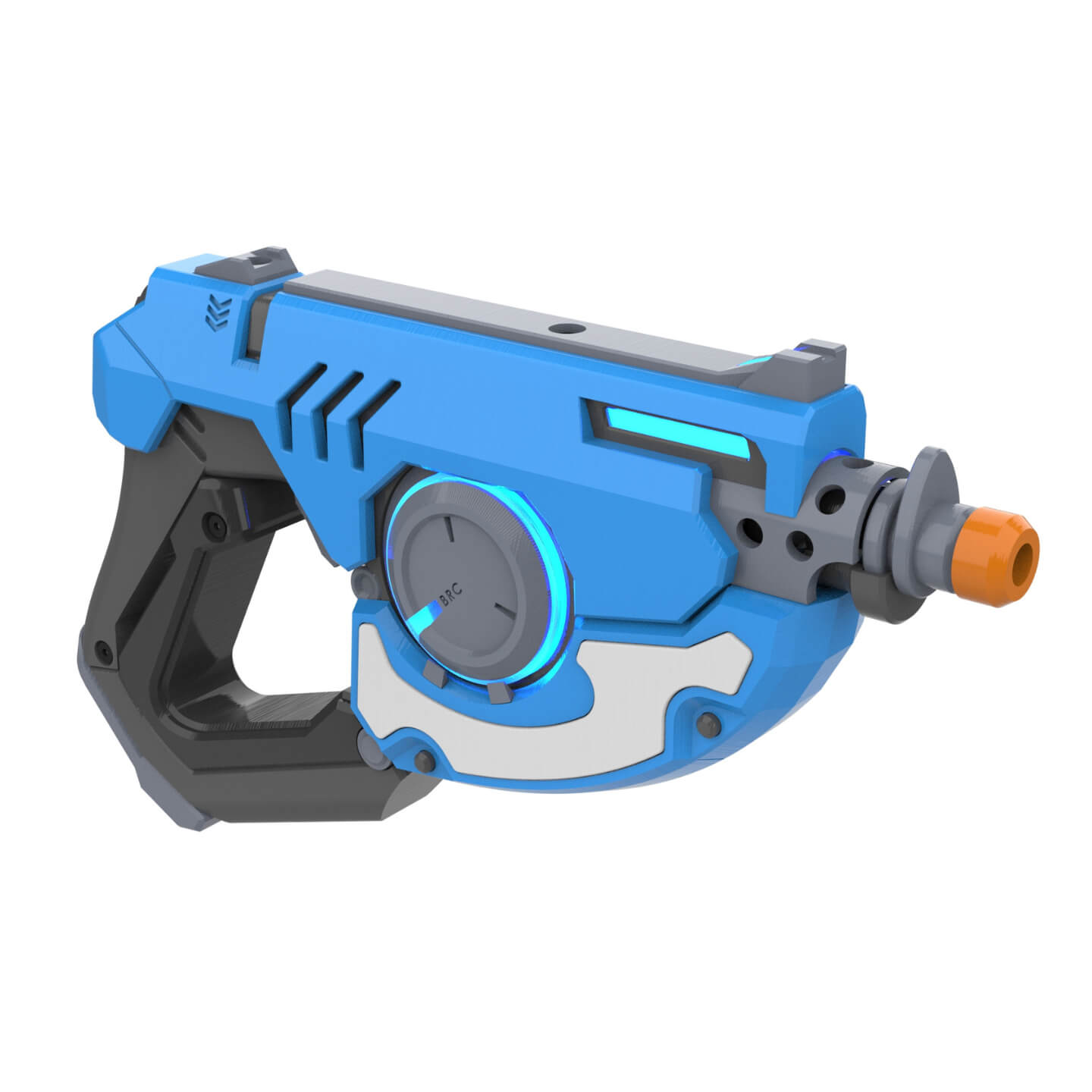 Overwatch Tracer Blaster Punk Skin - STL OBJ CAD Commercial 3D Print ...