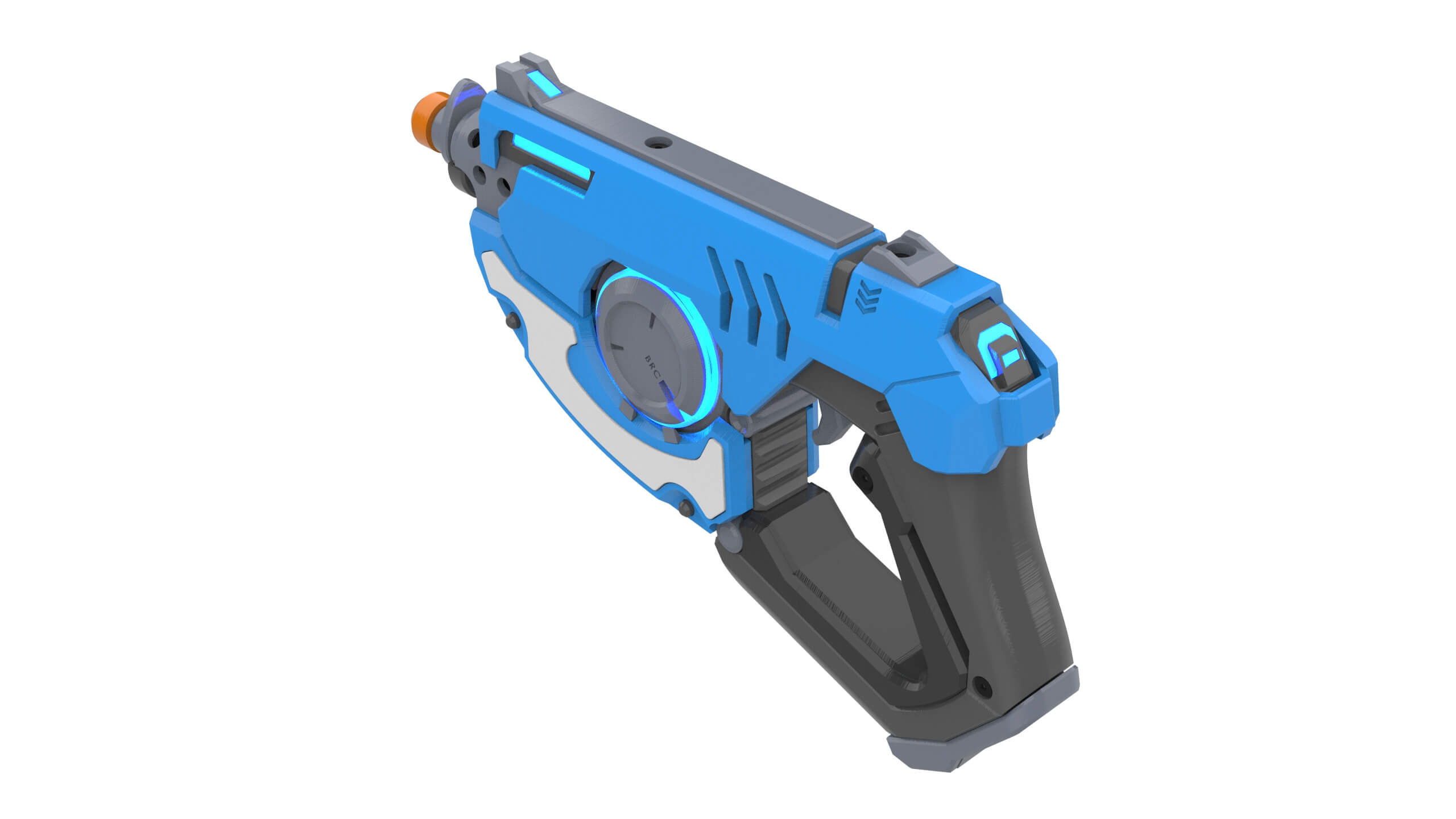 Overwatch Tracer Blaster Punk Skin - 3D Model by MakerLab