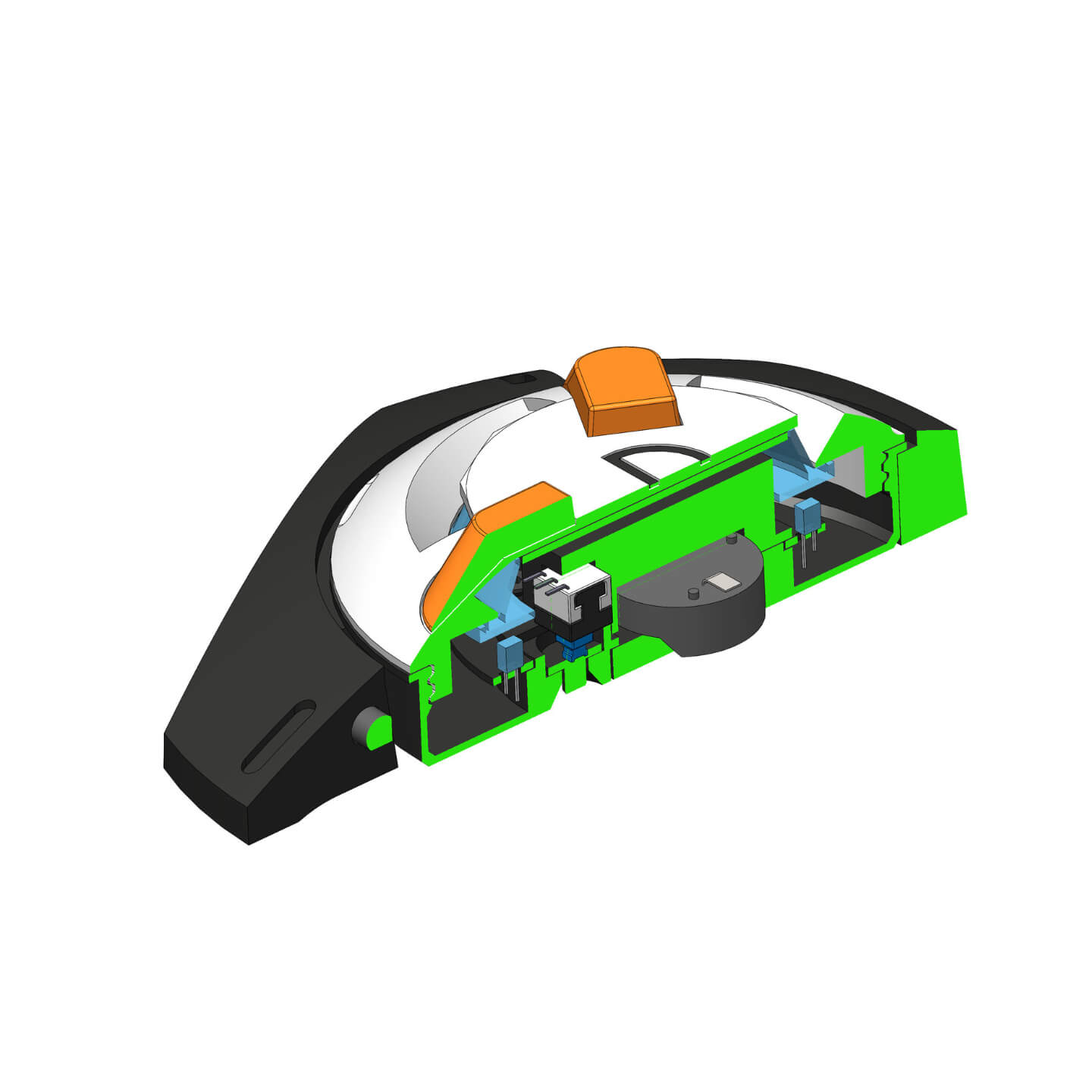 Overwatch Tracer Pulse Bomb - Stl OBJ CAD - Commercial 3D Model by MakerLab