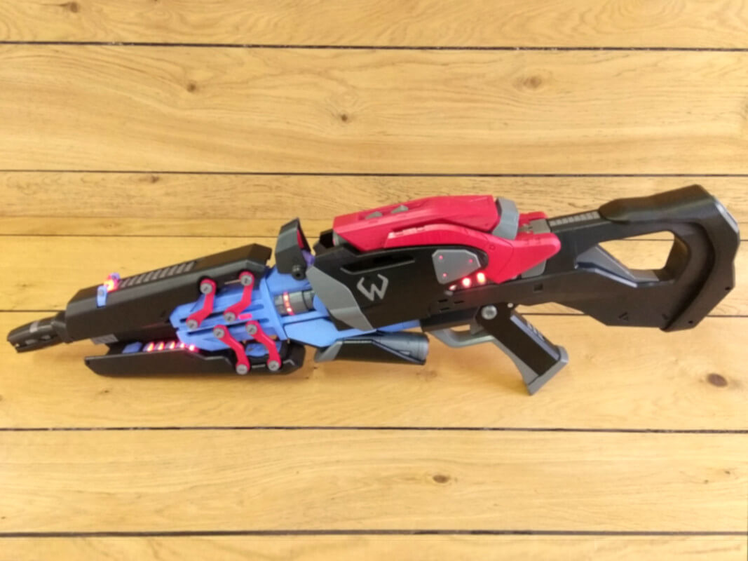 Overwatch Widow Widowmaker Noire Skin Sniper Rifle - 3D Model by MakerLab