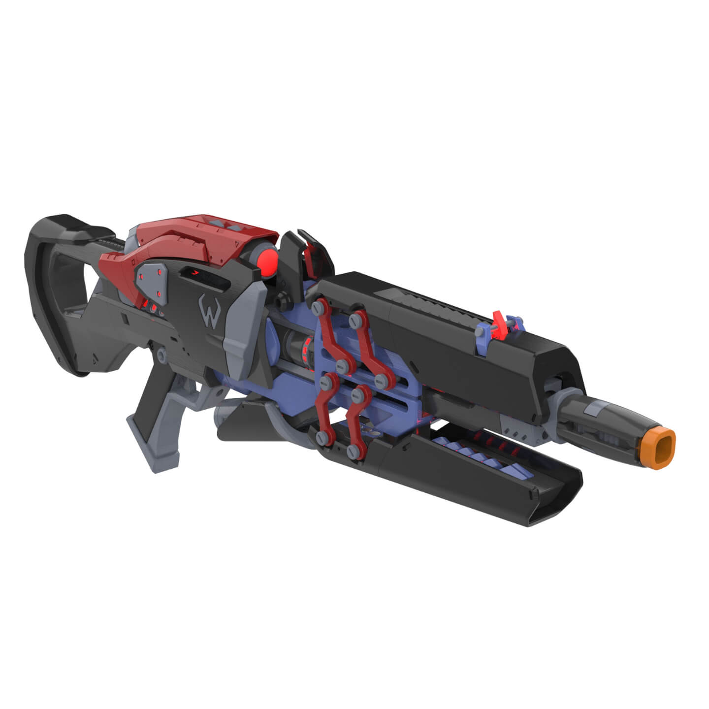 Overwatch Widowmaker Noire Skin - STL OBJ CAD - Commercial 3D Model by ...