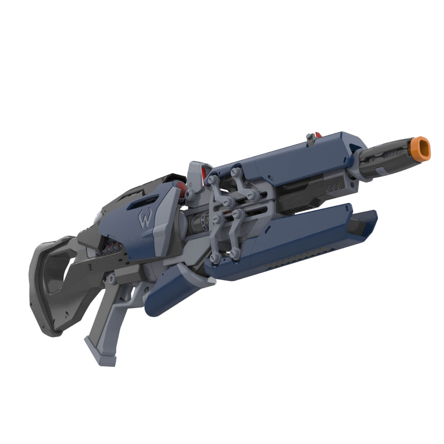 Overwatch Widowmaker Original - STL OBJ CAD - Commercial 3D Model by ...