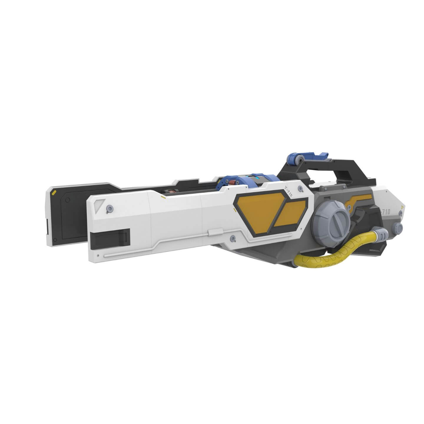 Overwatch Winston Tesla Cannon Stl Cad Bundle - 3D Model by MakerLab