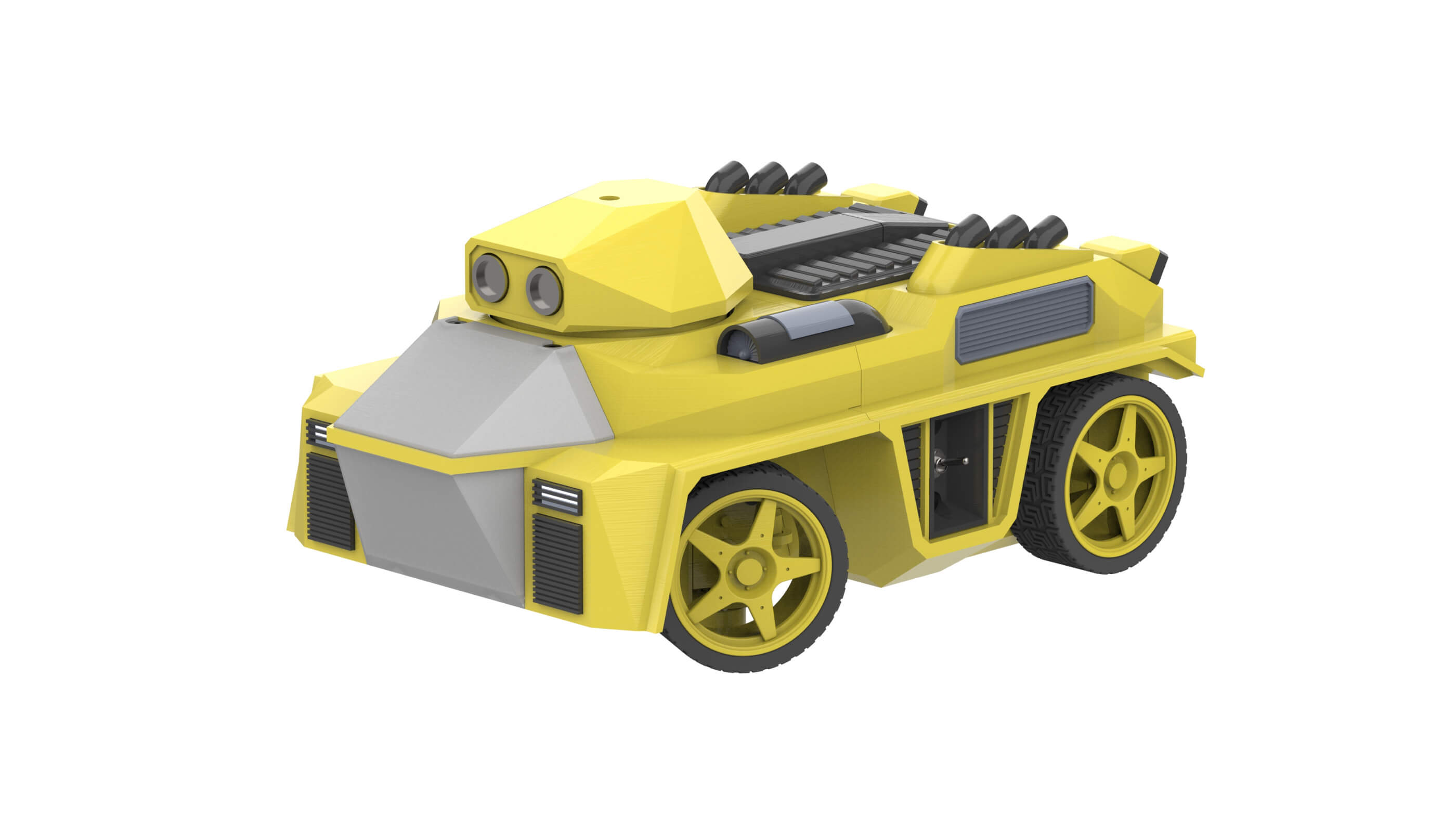 Pathfinder Housing for RC Car - 3D Model by MakerLab