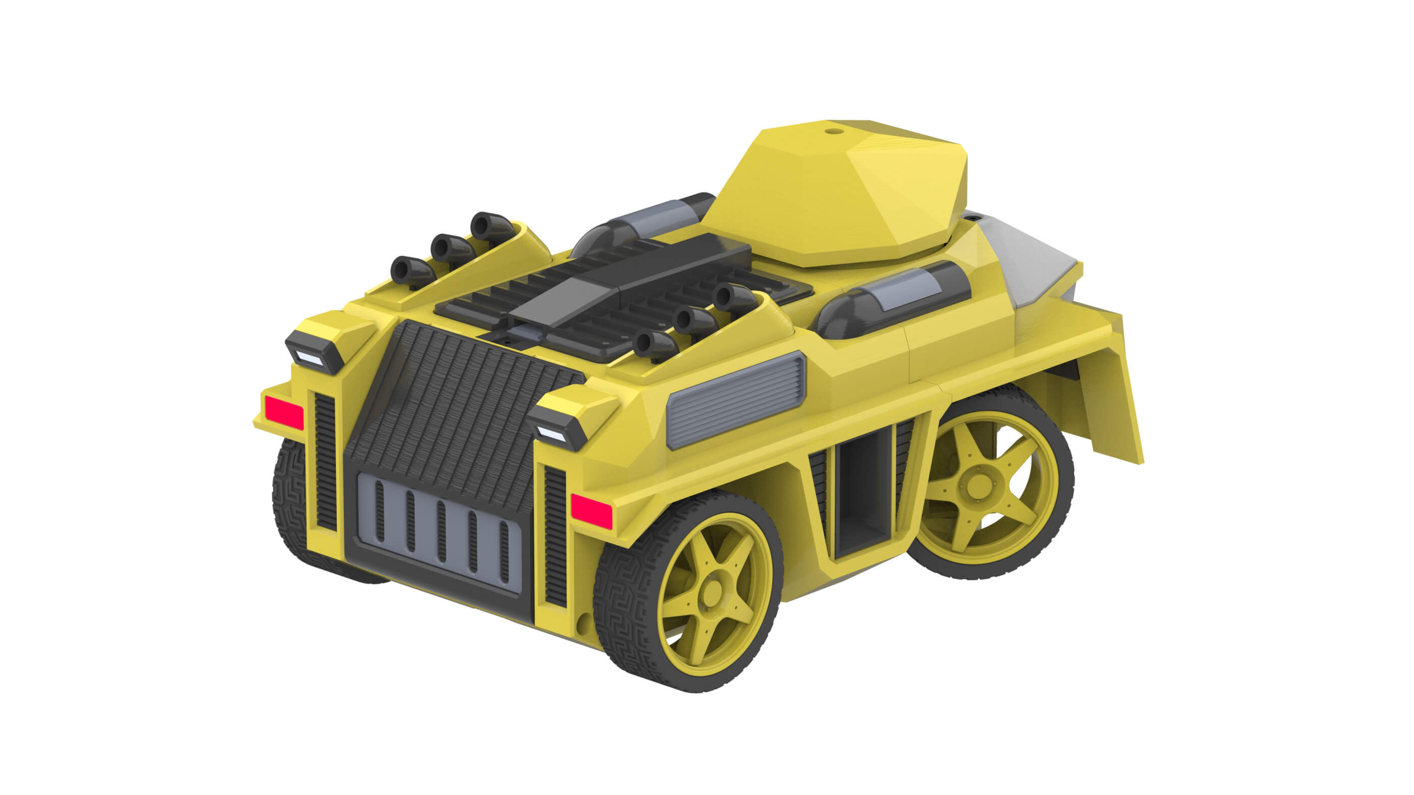 Pathfinder Housing for RC Car - 3D Model by MakerLab