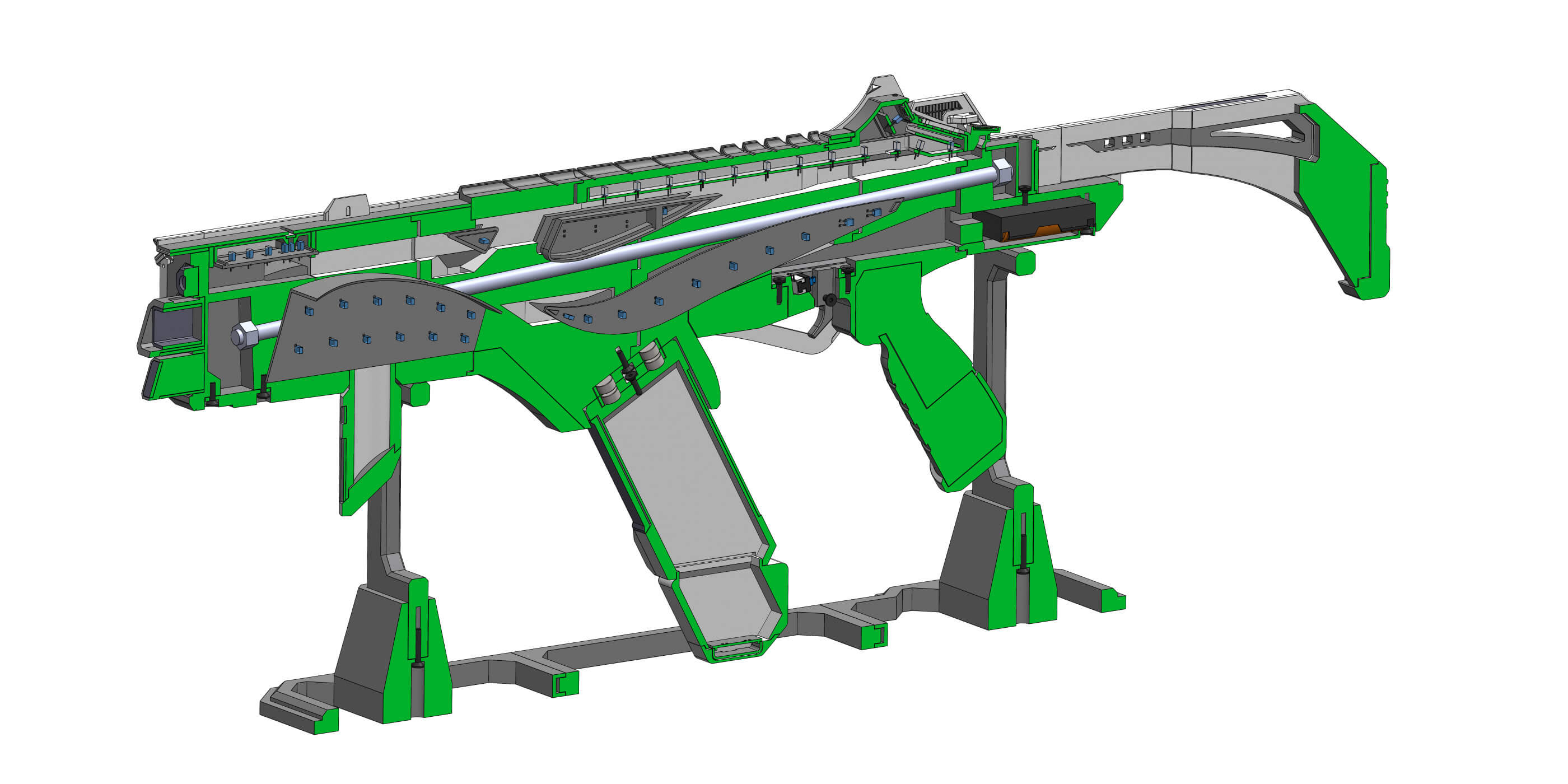 Apex R-99 Cutting Edge 3D Model by MakerLab