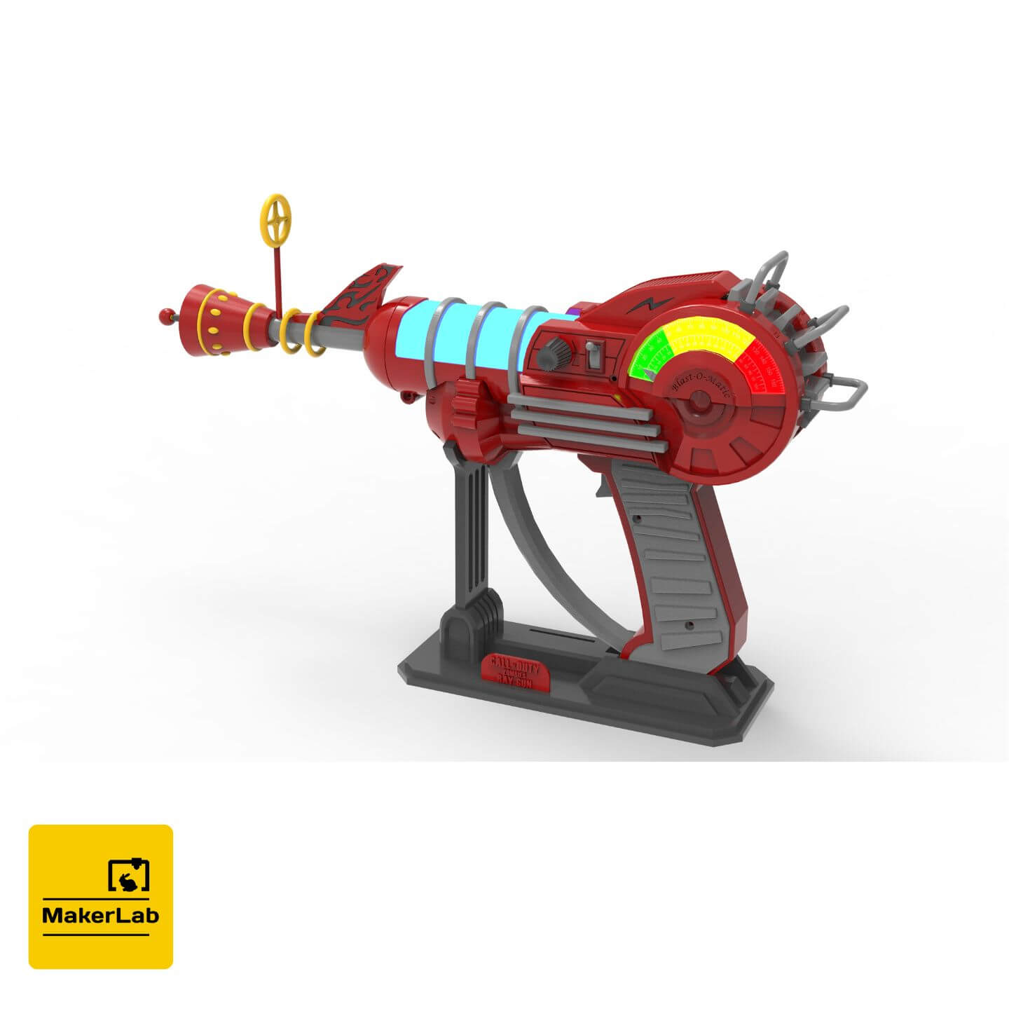 MK1 Ray Gun COD - STL OBJ CAD bundle - Commercial Use 3D Print Model by ...