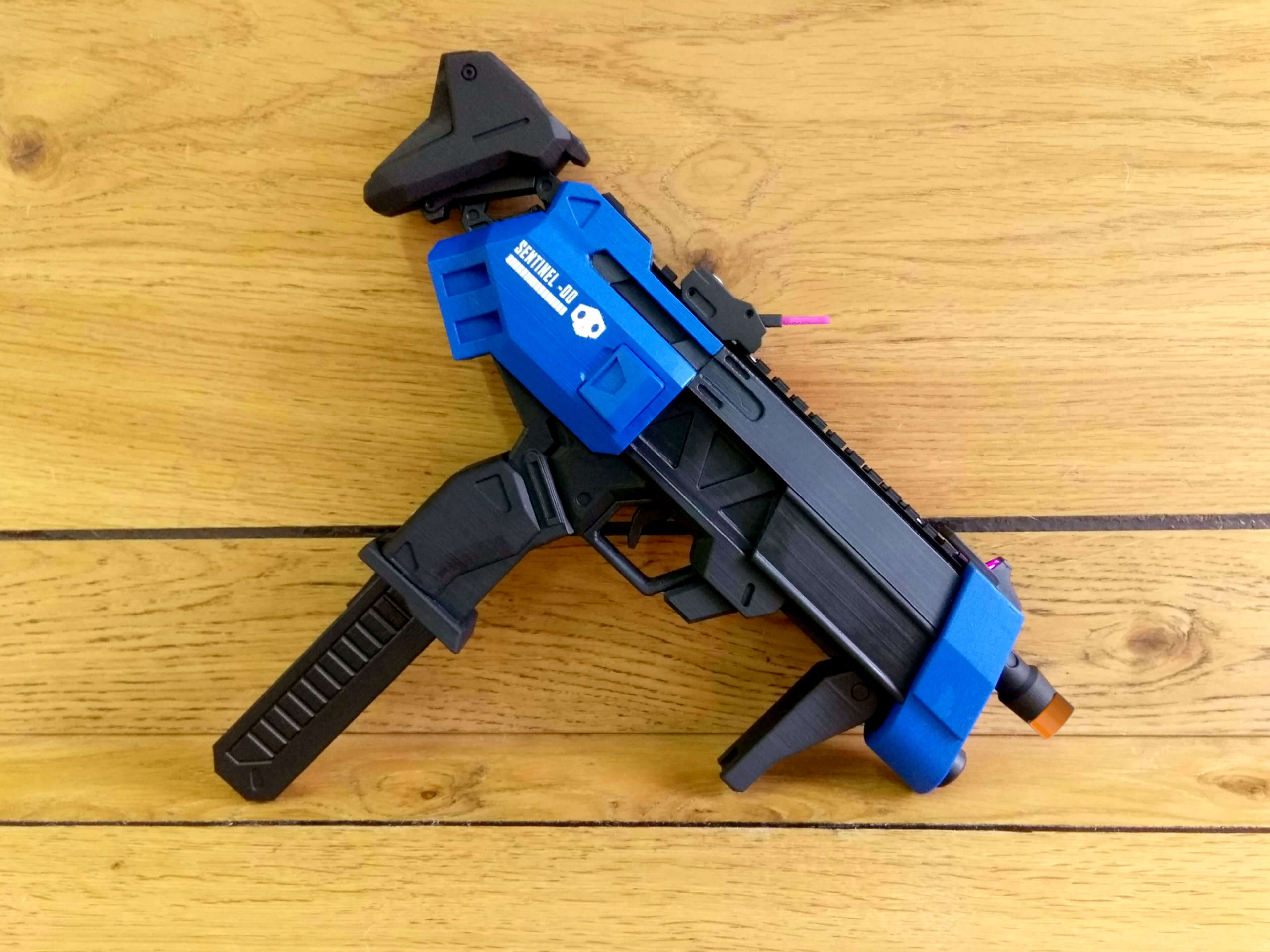 Overwatch Sombra Cannon Original Skin - 3D Model by MakerLab