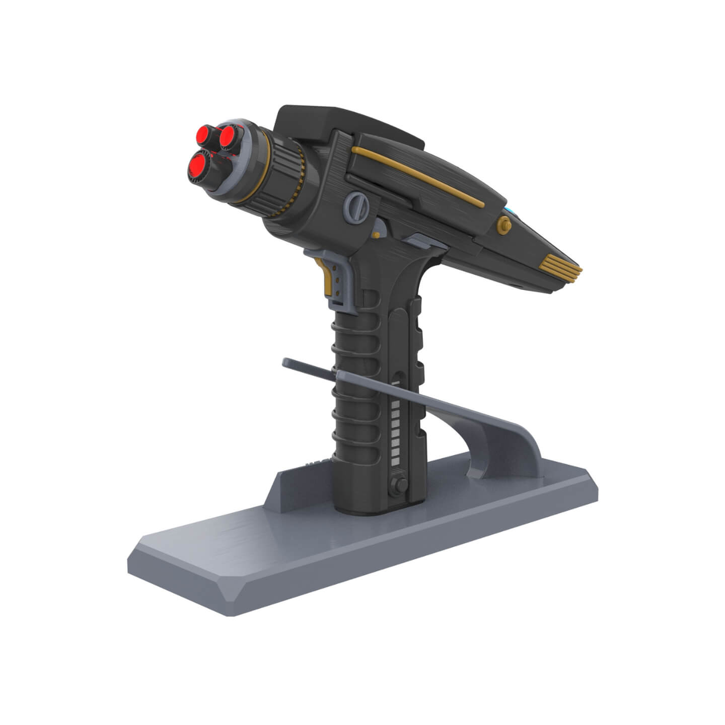 Star Trek Discovery Phaser - STL OBJ CAD Bundle Commercial 3D Print ...